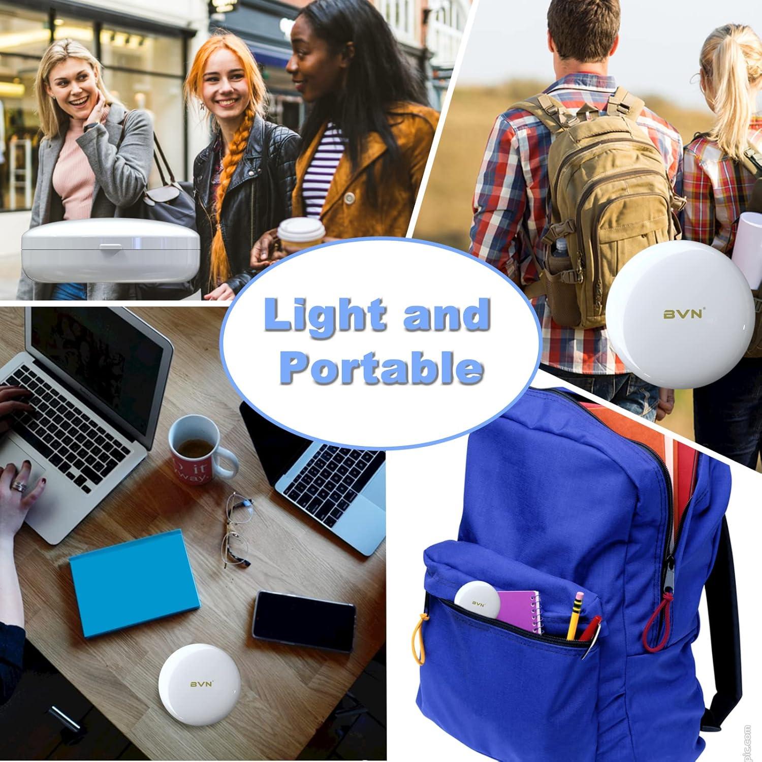 Dnom Dose of Bite Can - Denture Container with Mirror & Silicone Mat ...