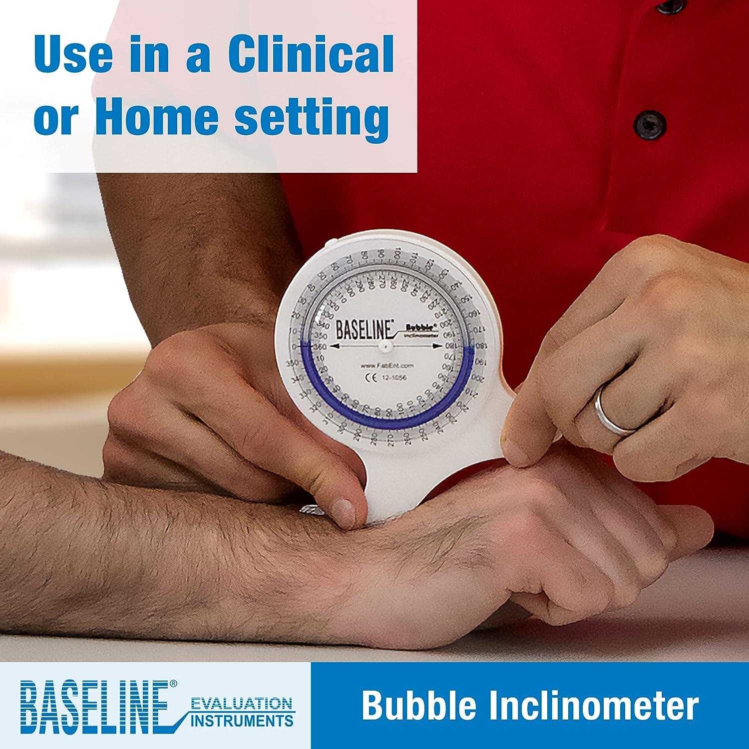 Baseline Bubble Inclinometer - Professional Range of Motion Test for ...