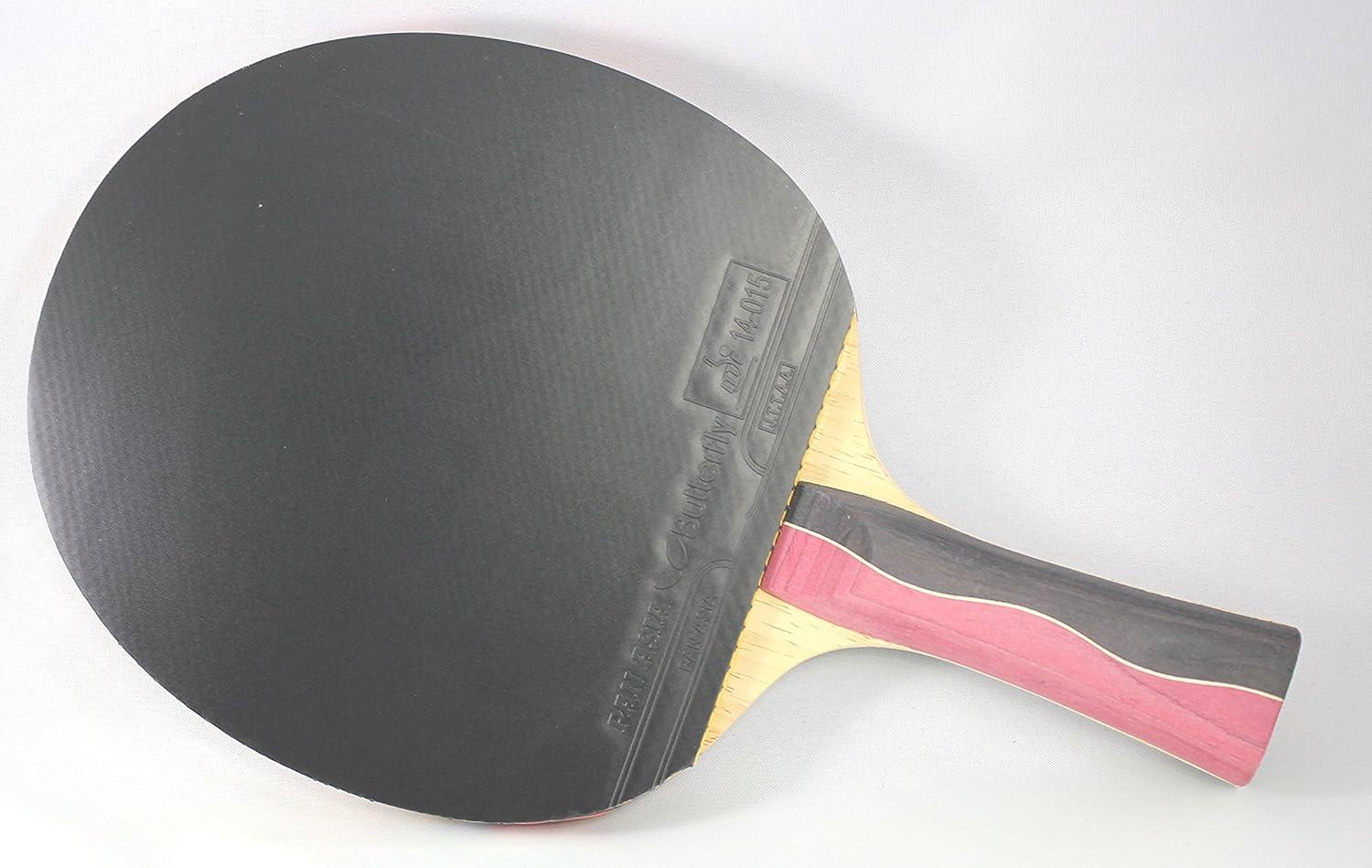 Butterfly Nakama S-5 Table Tennis Racket | ITTF Approved Carbon Paddle ...