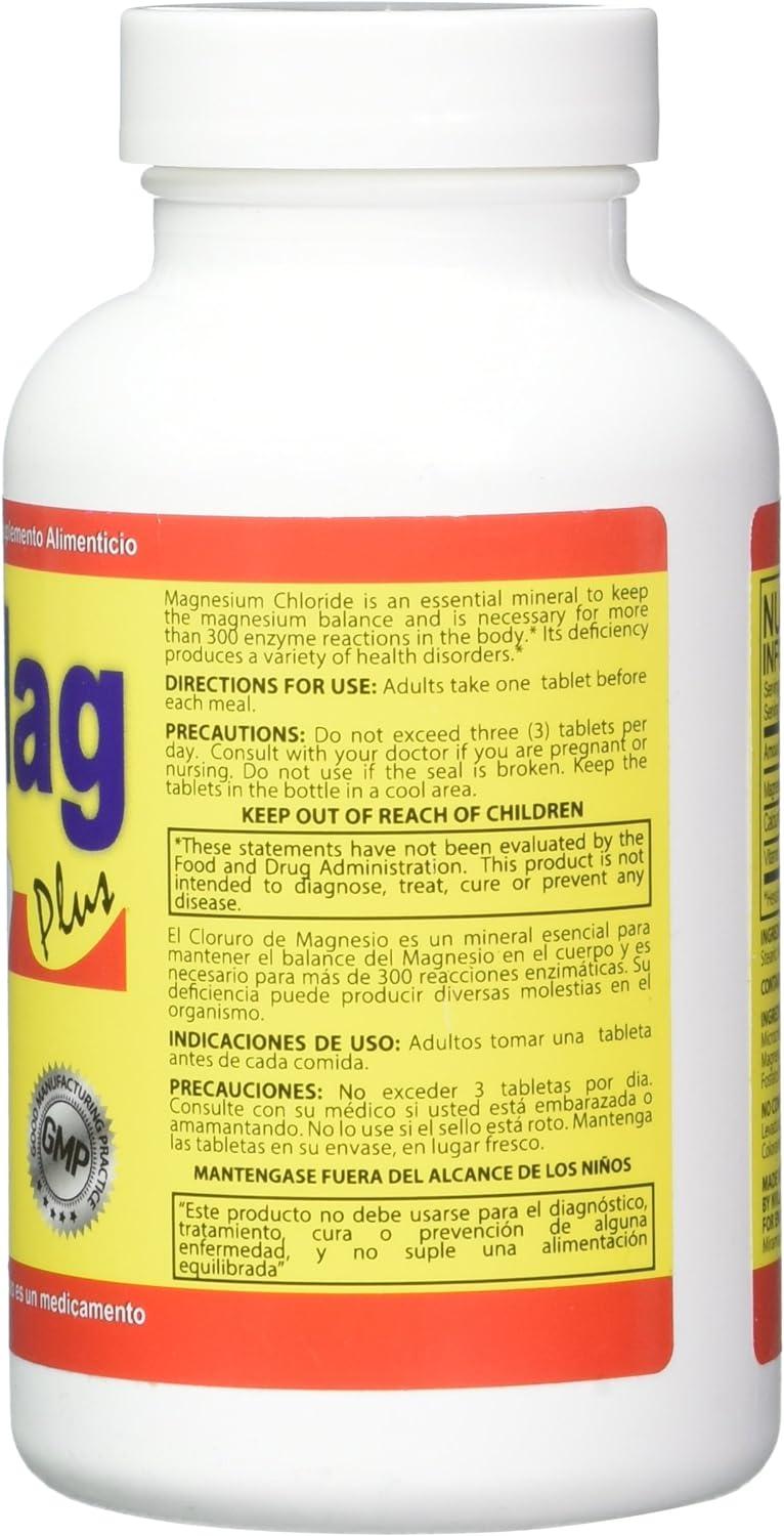 Cloru-Mag Plus - 140 Tablets - Magnesium Chloride Supplement | Buy Now ...
