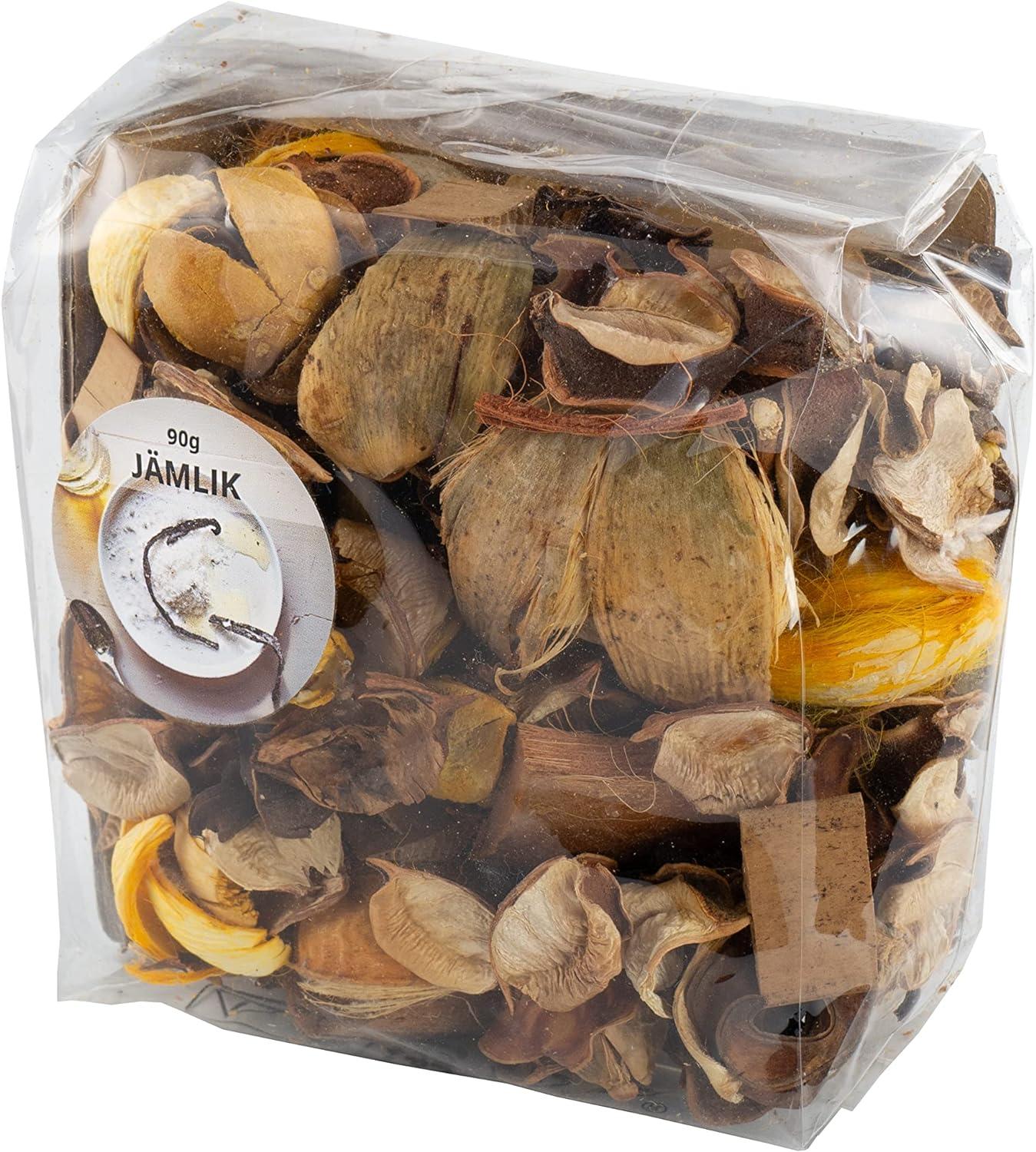 Ikea JAMLIK Vanilla Scented Potpourri Sweet Vanilla Warm Milk & Coconut ...
