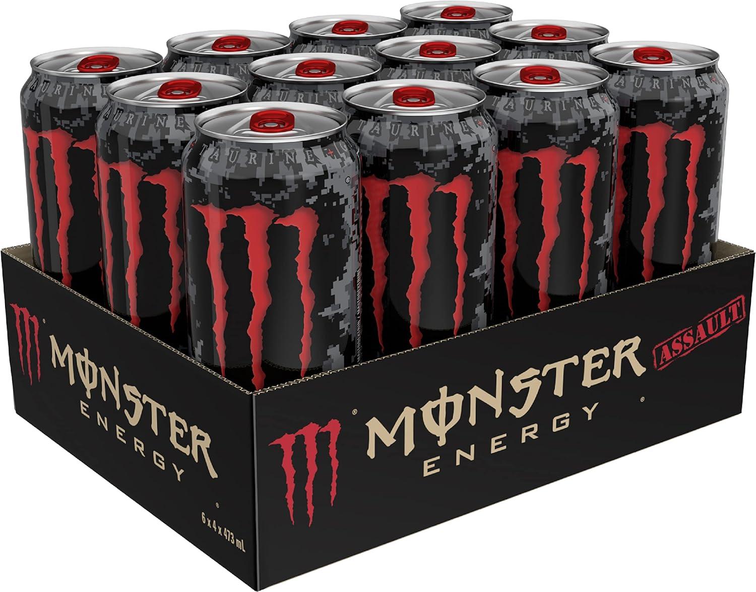 Monster Energy Assault 473mL Cans Pack of 12 | Buy Now with Express ...