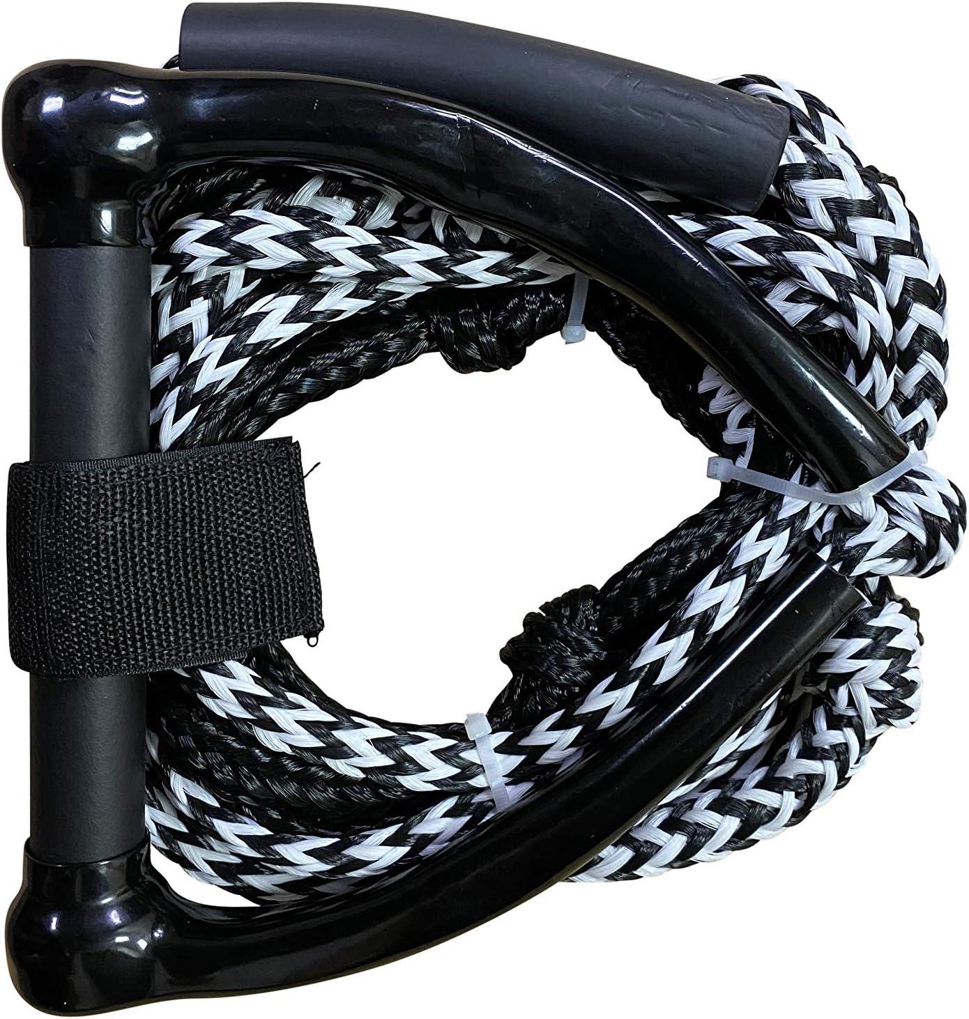 KaiKoa 24' Wake Surf Tow Rope with 8 Floating Handle - Safe and Secure ...