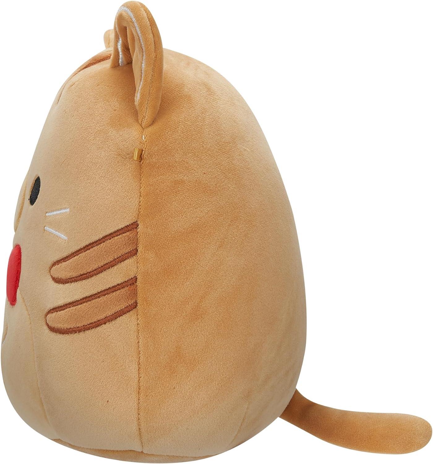 Squishmallows 7.5-Inch Gingerbread Cat Plush - Small Ultrasoft Toy ...