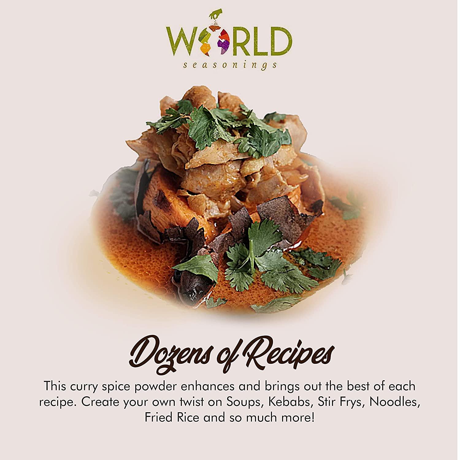 Indian Spices - Vegan Yellow Curry Powder - Gluten Free - World ...