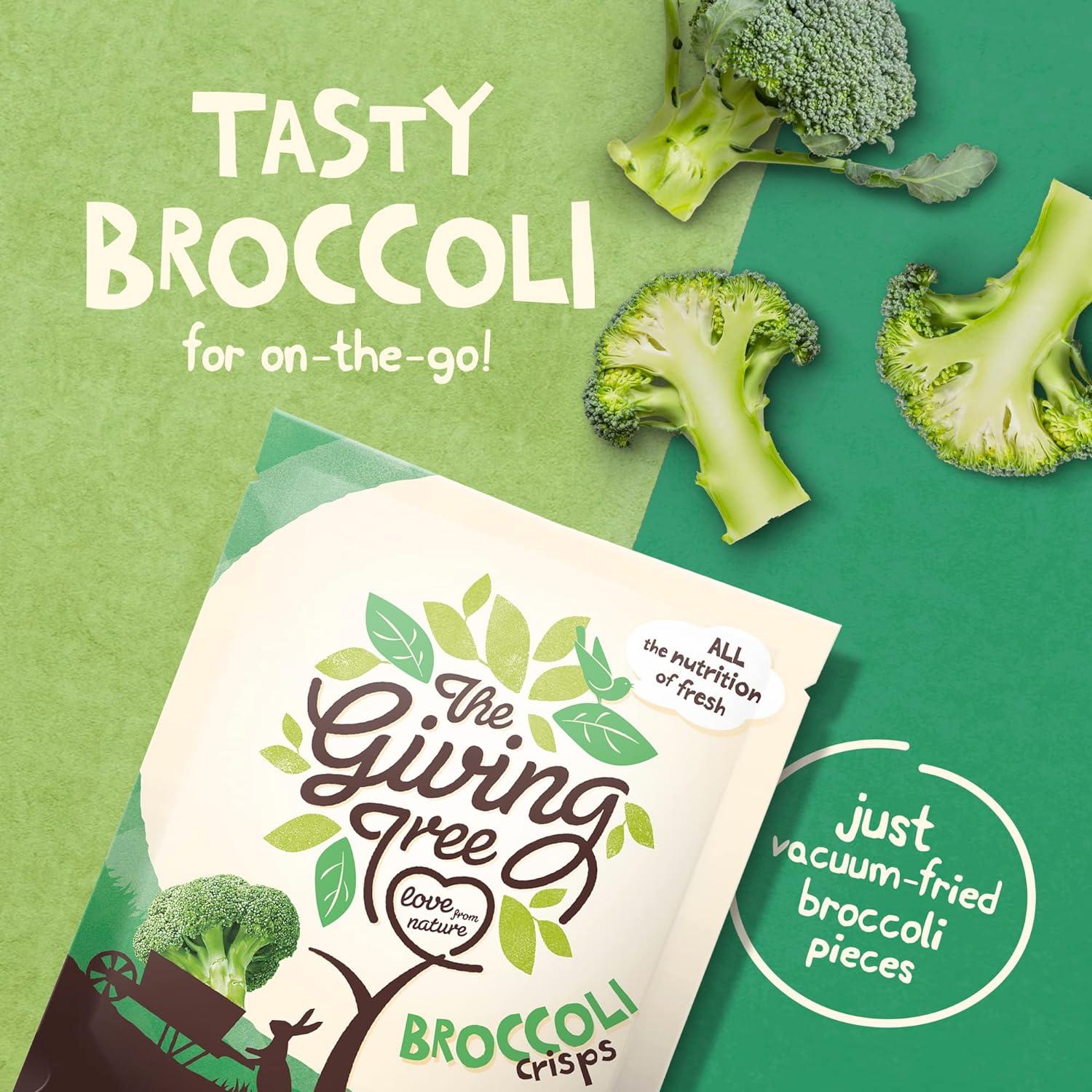 The Giving Tree Vacuum Fried Broccoli Crisps Vegan Gluten Free ...