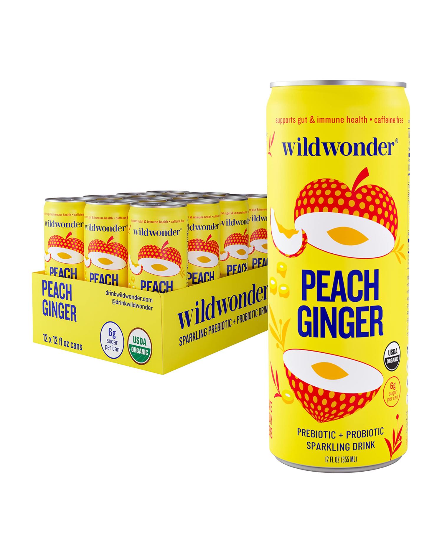 Wildwonder Sparkling Probiotic Juice Drink | Gut Health & Immunity ...