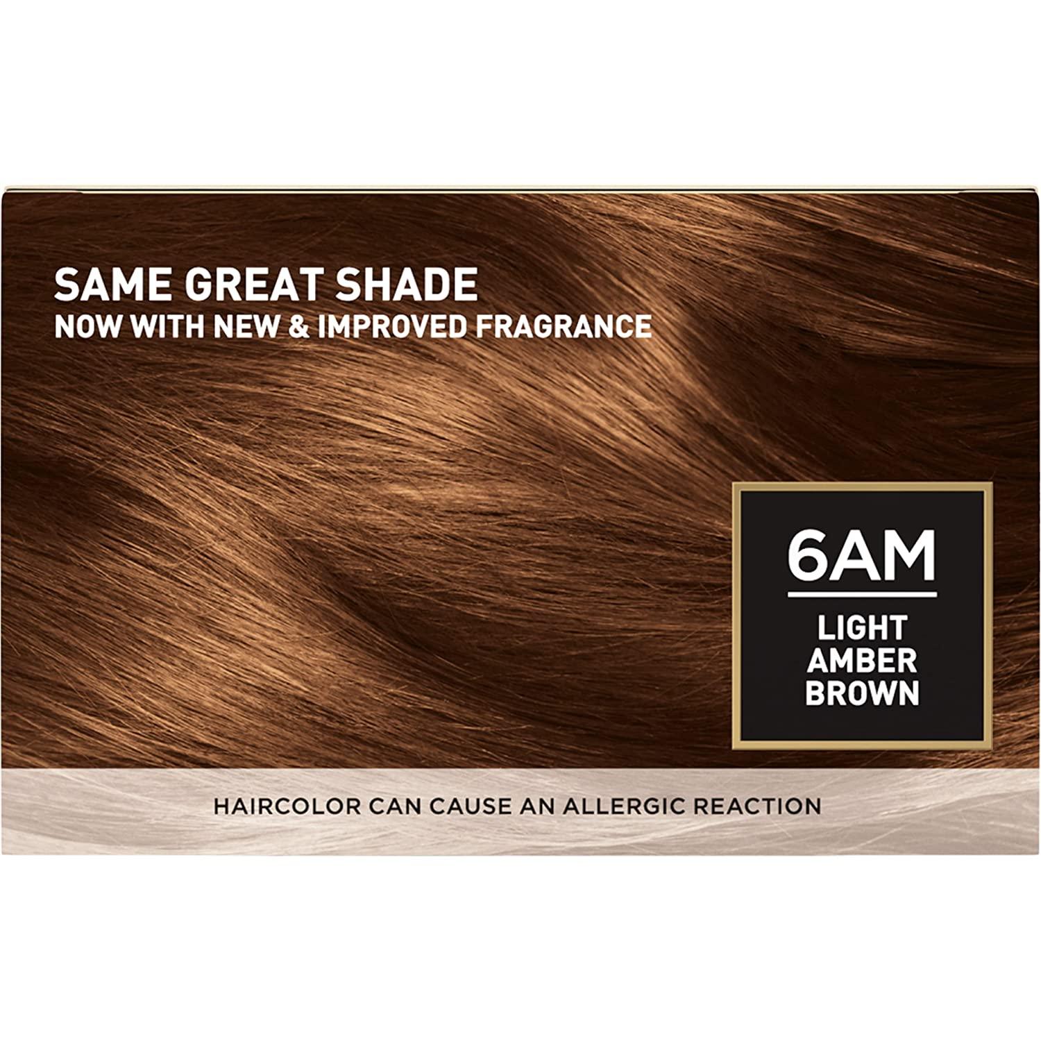 L'Oreal Paris Superior Preference 6AM Light Amber Brown Hair Color ...