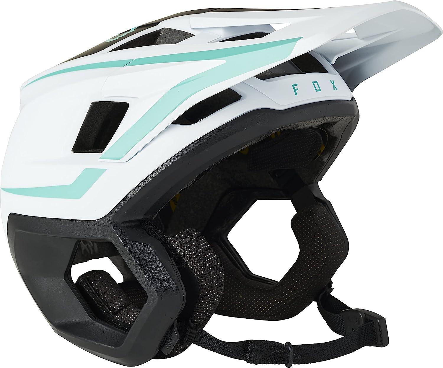 Fox Racing Dropframe Pro Mountain Biking Helmet - Teal (Small) | Buy ...