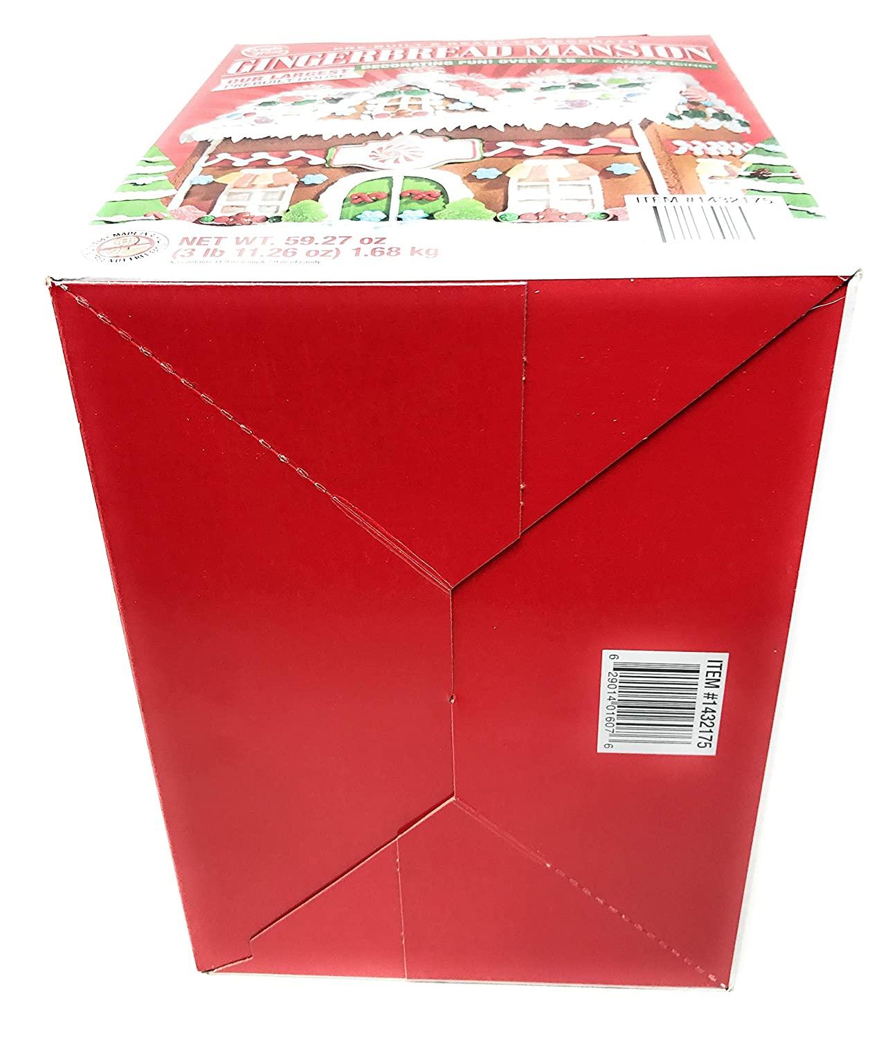 Create-A-Treat Pre-Built Mansion Gingerbread House Kit - Largest 59.27 ...