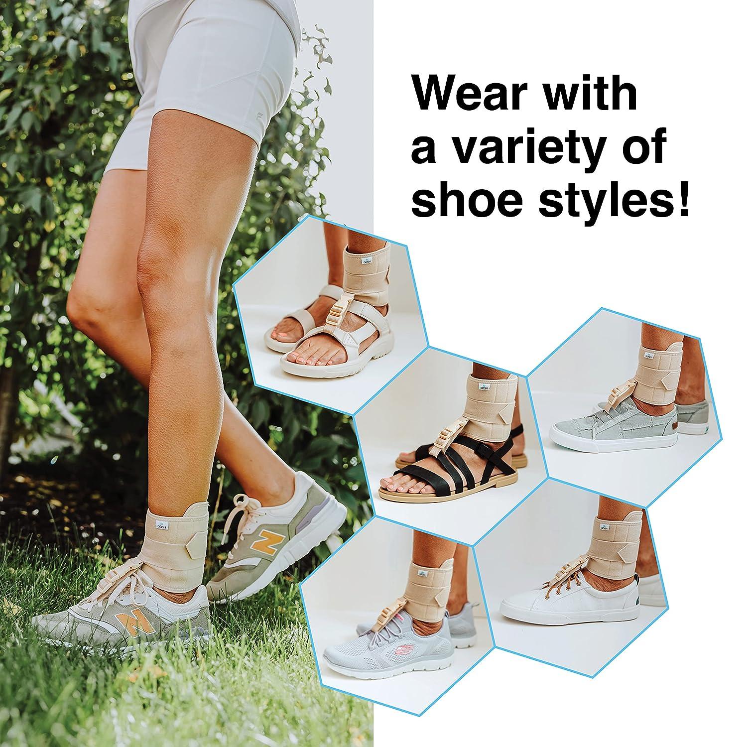 DOSH AFO Foot Drop Brace - Ankle Foot Orthosis for Walking With Shoes ...