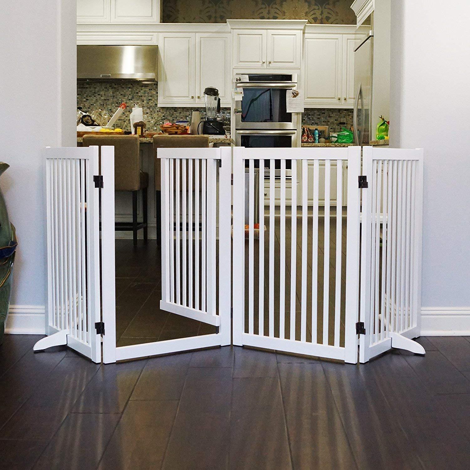WELLAND 360 Degree Configurable Gate Support Feet - White (2 Pack ...