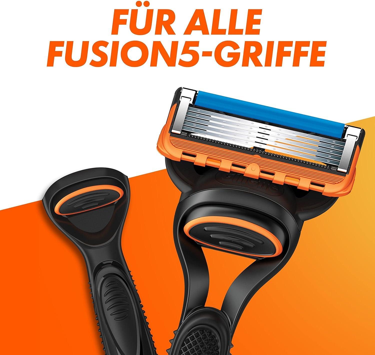 Gillette Fusion 5 Razor Blades - 18 Replacement Blades for Men | Made ...