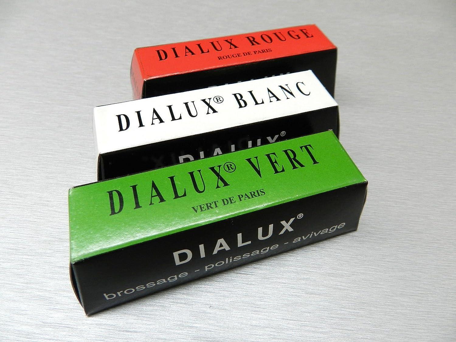 Dialux Jewelers Rouge Polish - Green, White & Red - 3 Bars | For Gold ...