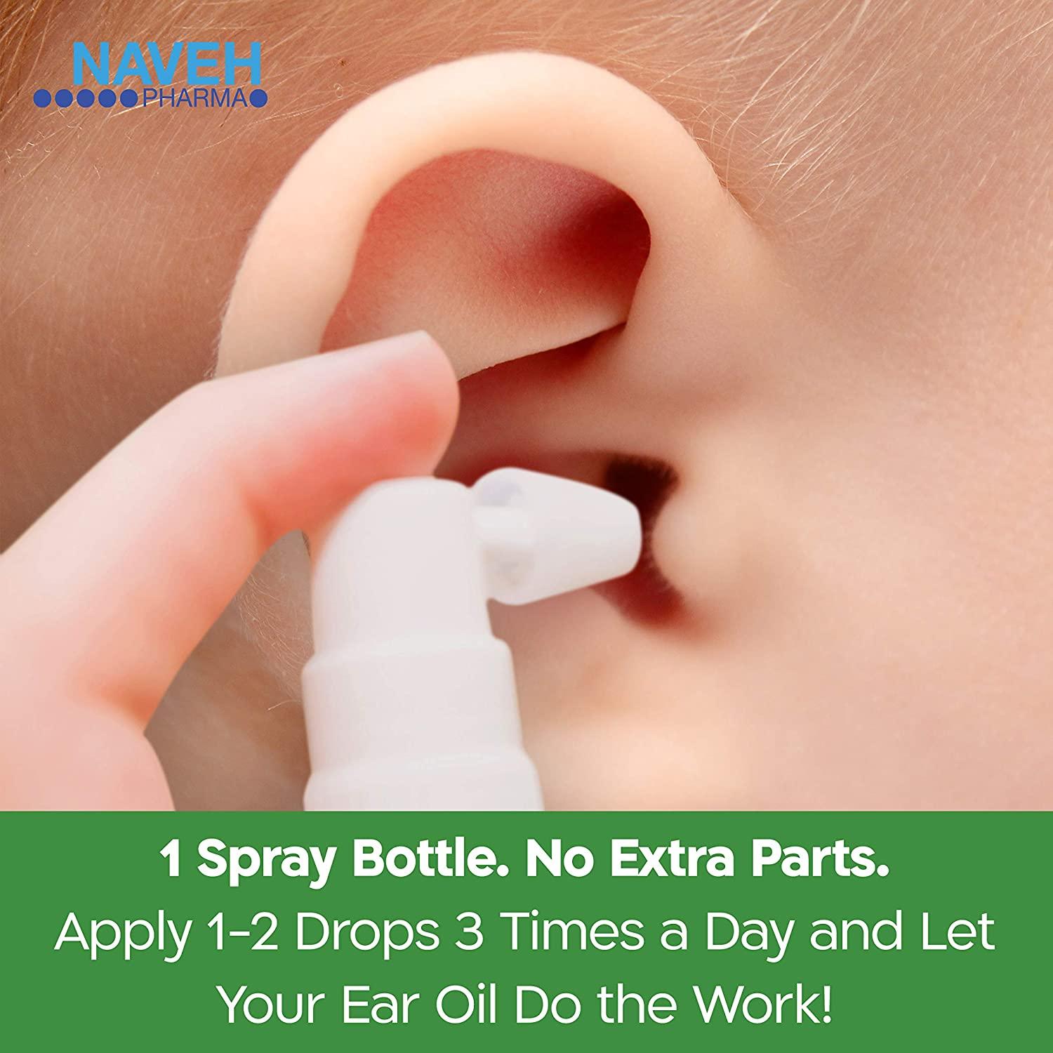 Naveh Pharma Otic Guard Ear Spray - 3-in-1 Herbal-Oil Blend for Ear ...