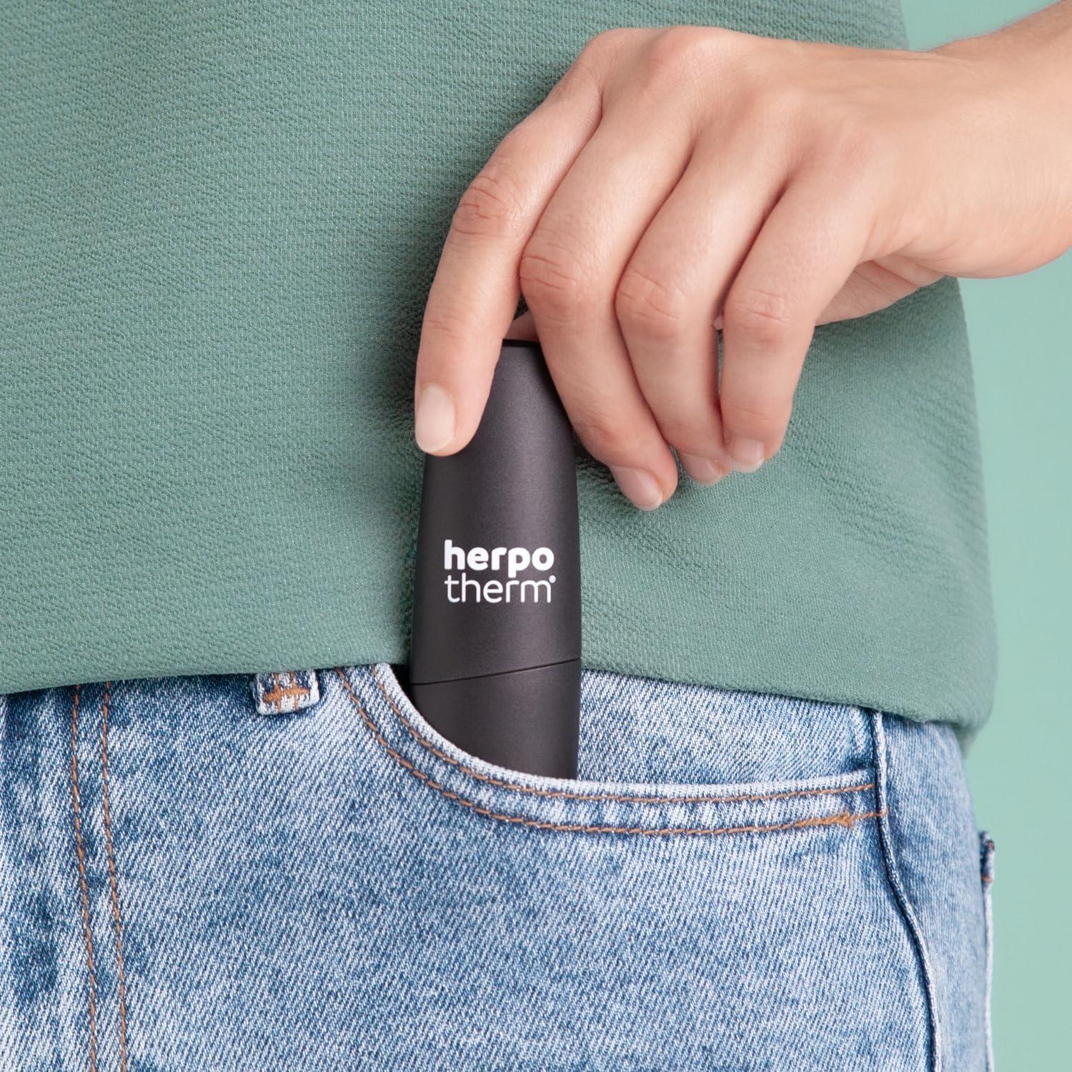 Herpotherm Cold Sore Treatment Device - Long Lasting & Reusable Heat ...
