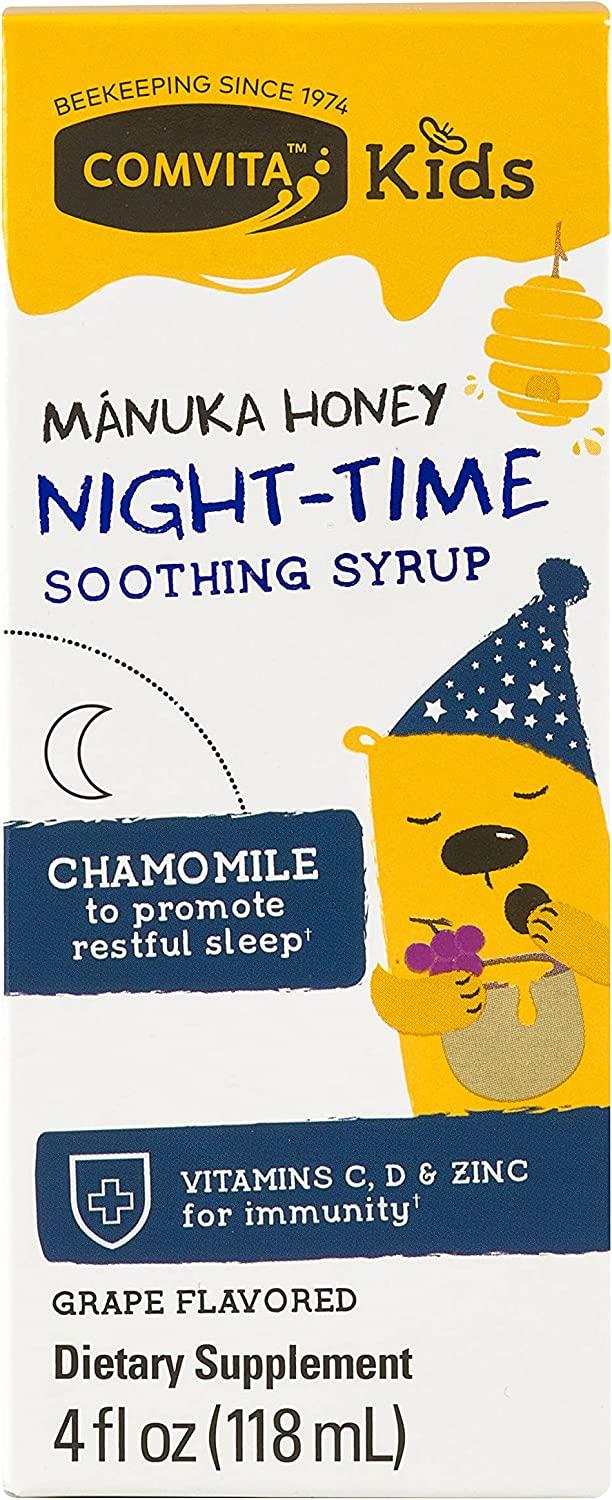 Comvita Kids Soothing Manuka Honey Syrup, UMF 10+, Non-GMO, 4 fl oz ...