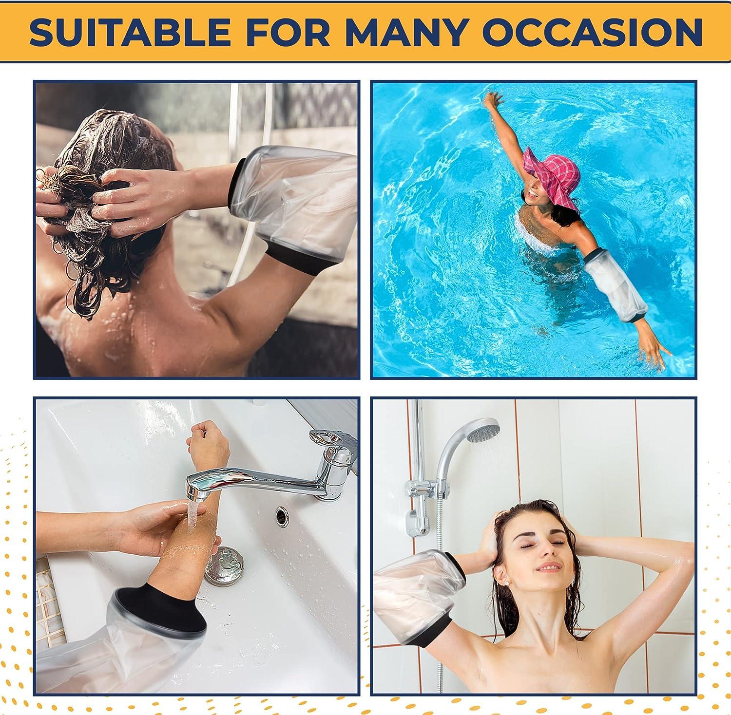 EXQUISITO PICC Line Shower Cover - Reusable Waterproof Arm Sleeve for ...