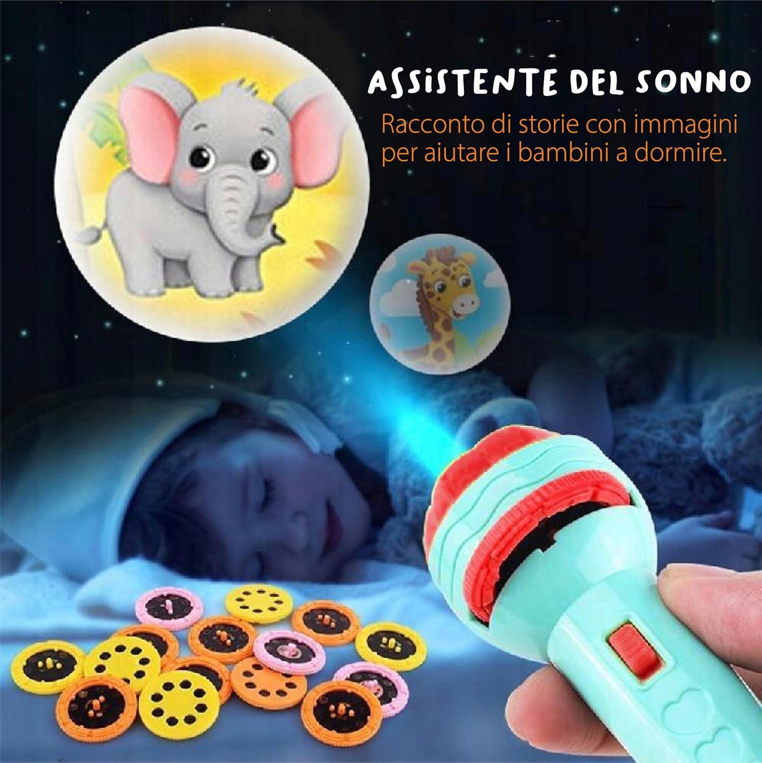 Children's Flashlight Projector with 32 Images | Perfect Gift for Boys ...
