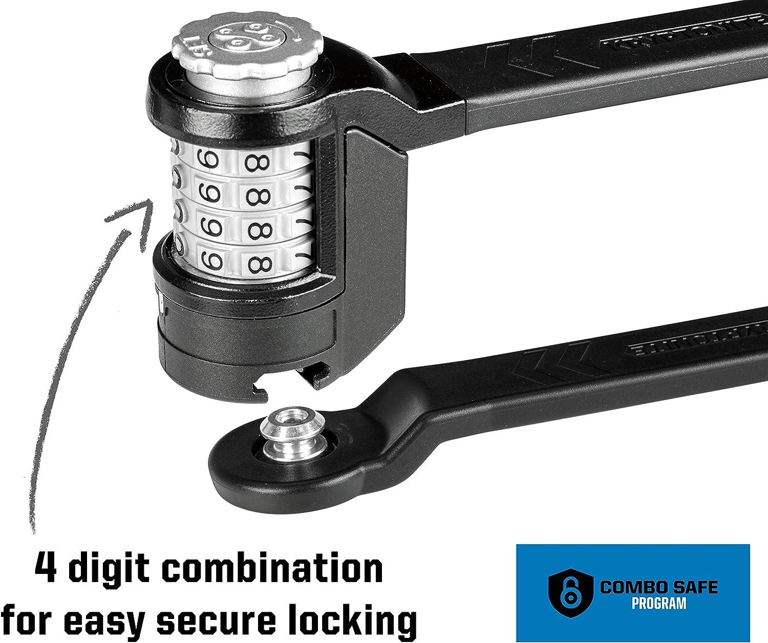 Kryptonite Keeper 585 Folding Combo Bike Lock - Black | 3mm x 85cm ...