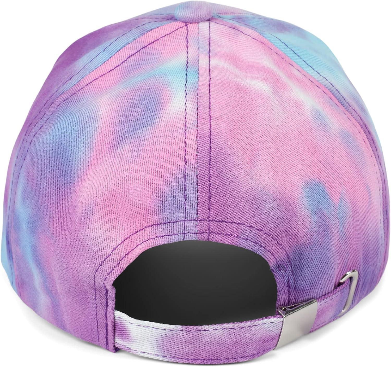 Stylebreaker Women s Turquoise Violet Baseball Cap - Unique Batik ...