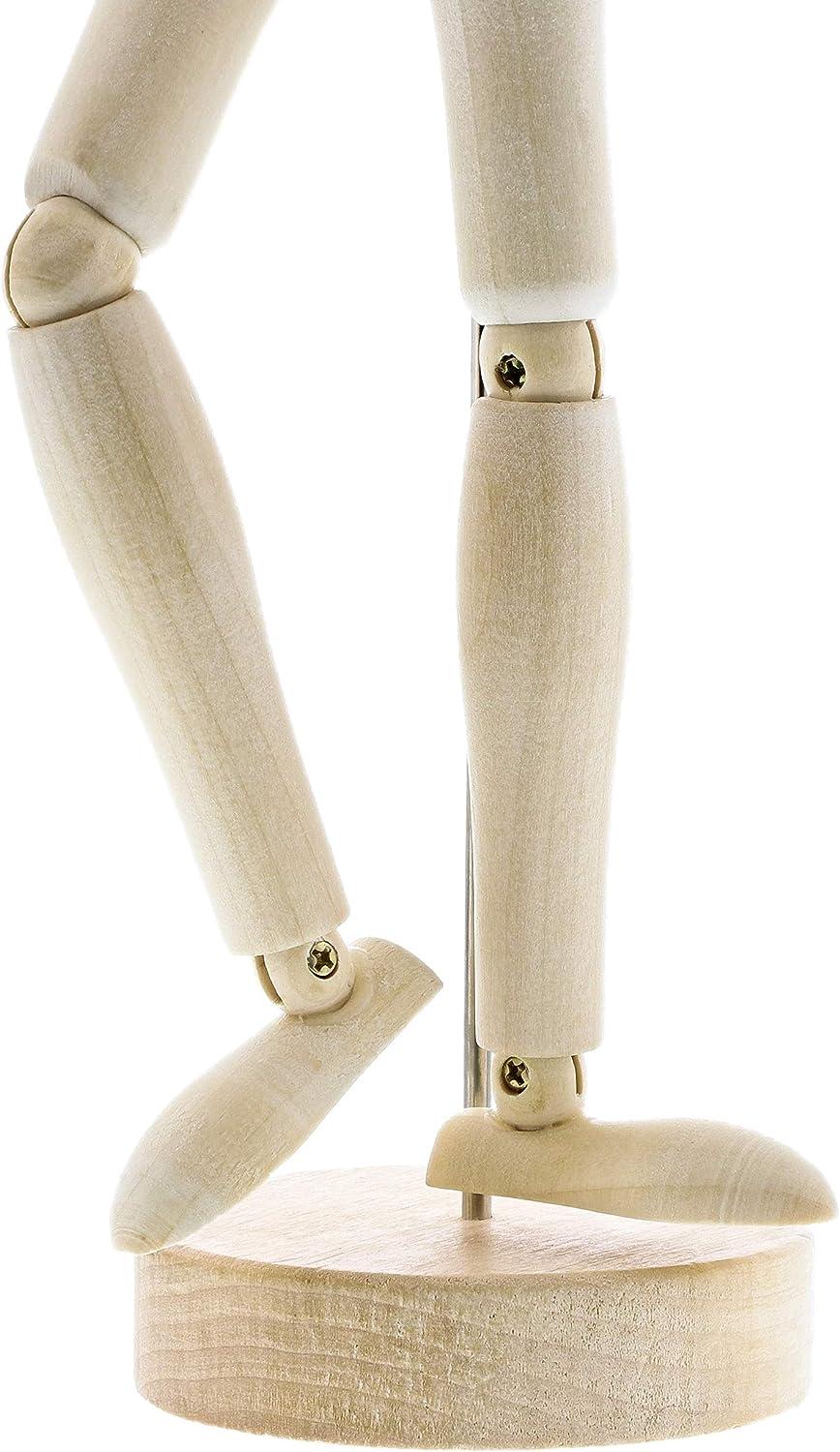 Le Juvo 13 Wooden Drawing Mannequin - Posable Art Model for Sketching ...