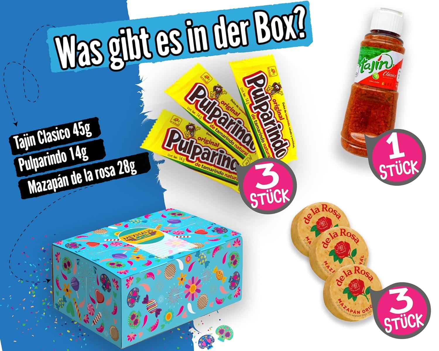 Mexican Sharp Sweets Box | 32-Piece Candy Gift Set for Birthdays ...