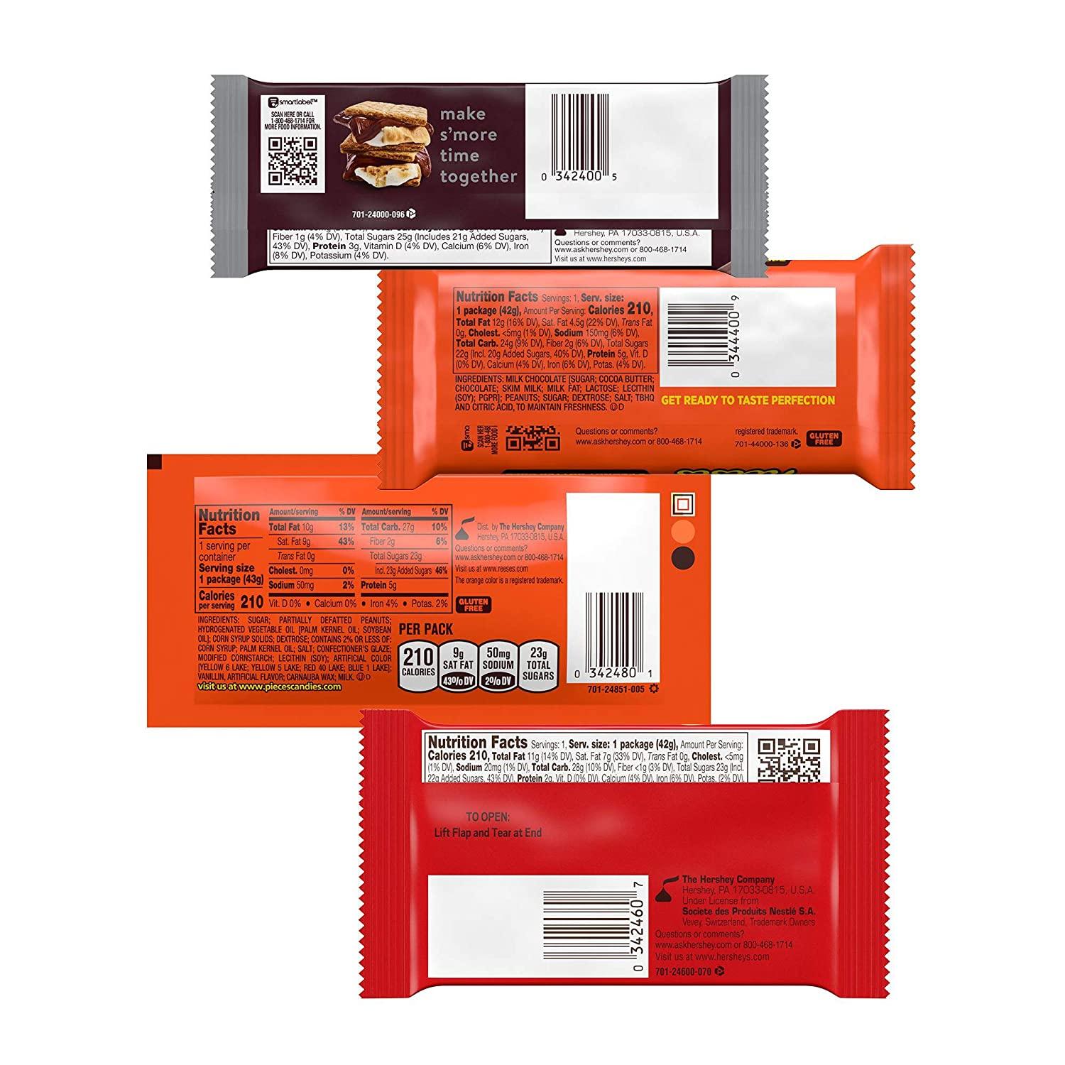 HERSHEY'S KIT KAT & REESE'S Assorted Halloween Candy Variety Pack (20ct ...