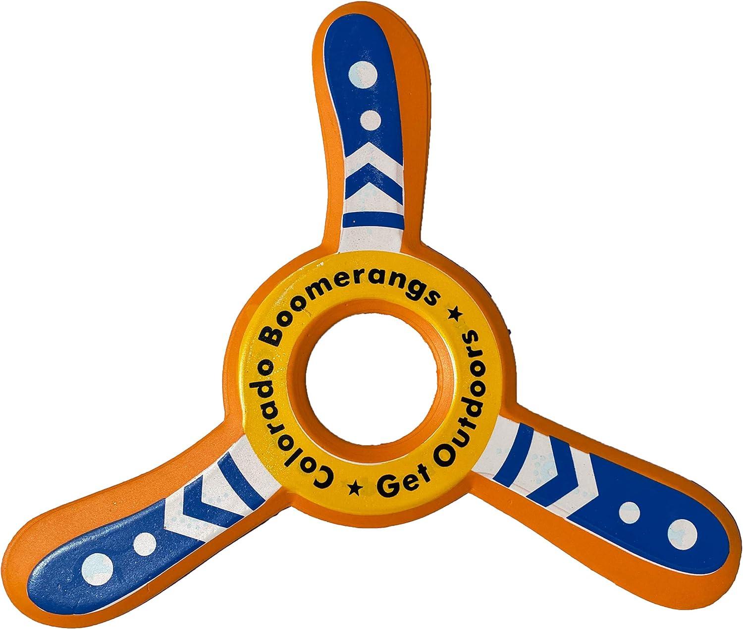 Bongo Boomerang - 3 Pack Foam Boomerangs for Kids | Safe and Fun ...