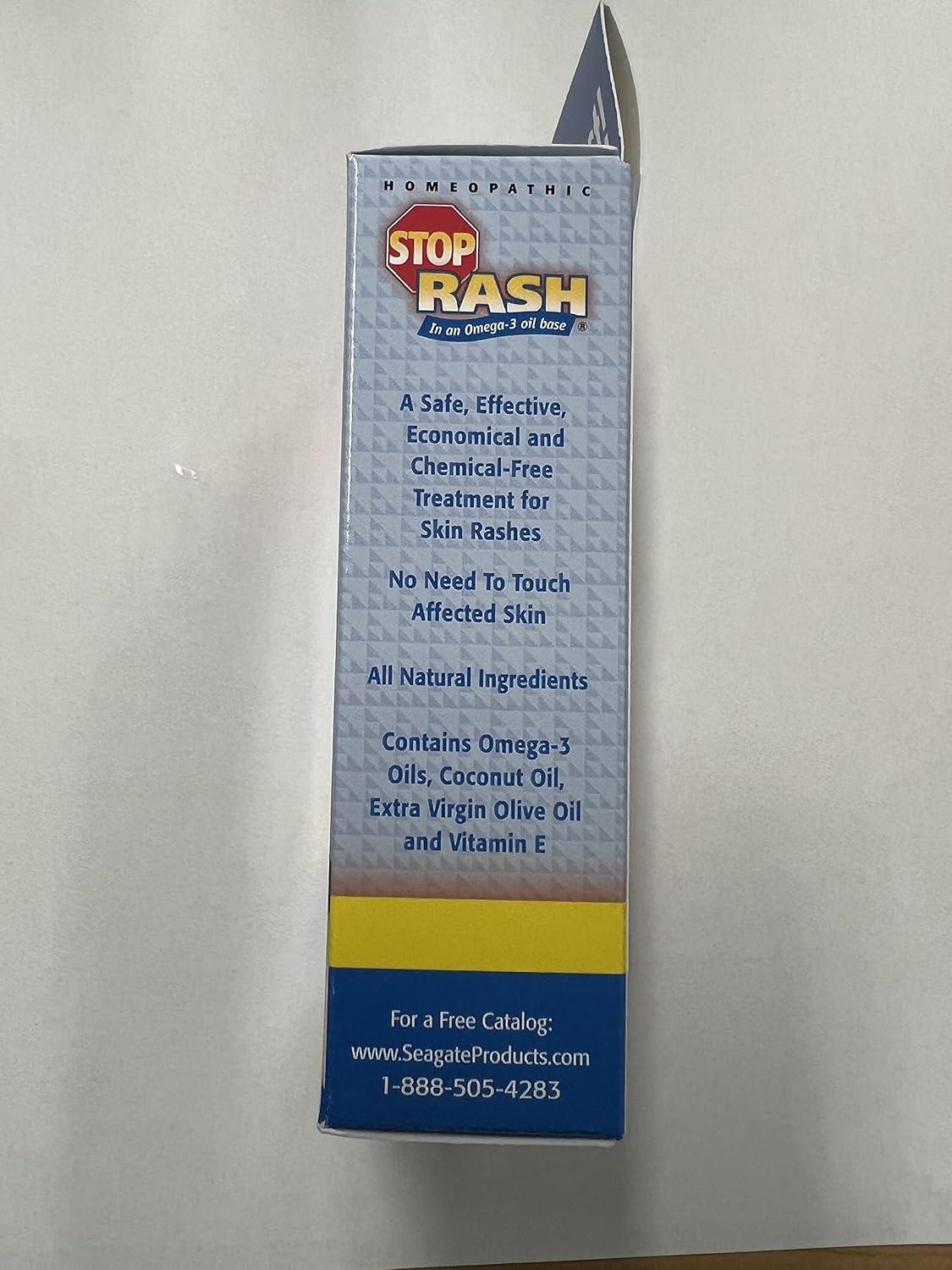 Buy Seagate Homeopathic Stop Rash Skin Relief Spray 2 Fl Oz - 2 Pack ...