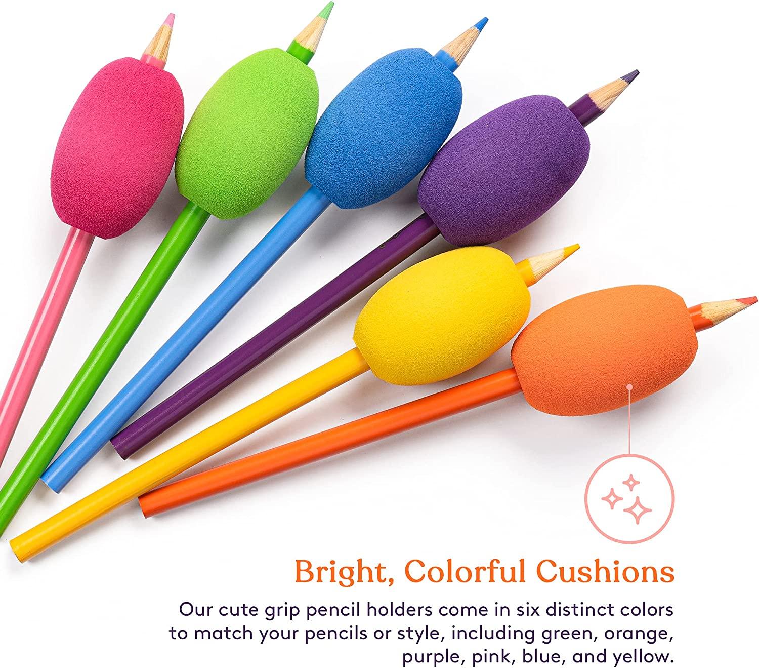 Special Supplies Egg Pen-Pencil Grips for Kids and Adults Colorful ...