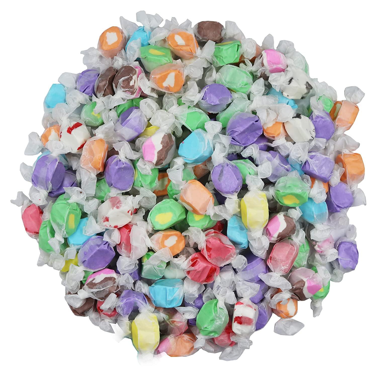 FirstChoiceCandy All Flavor Salt Water Taffy - Assorted 1 Pound Pack ...