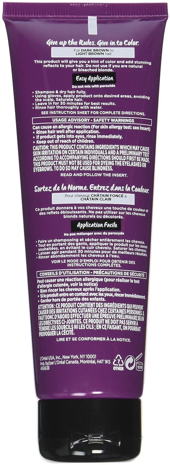 L'Oreal Paris Colorista Burgundy Semi-Permanent Hair Color for ...