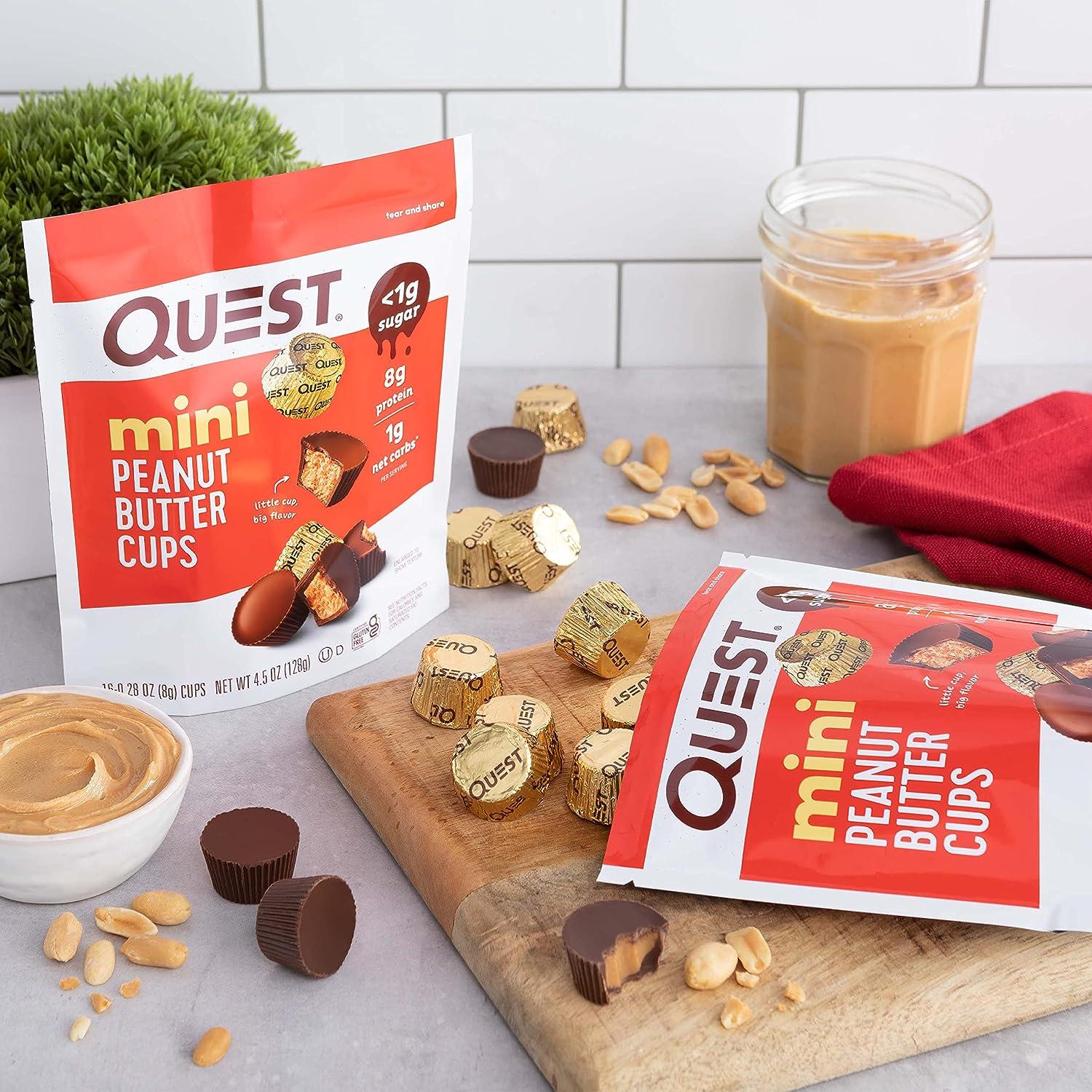 Quest Nutrition Mini Peanut Butter Cups | High Protein, Low Carb ...