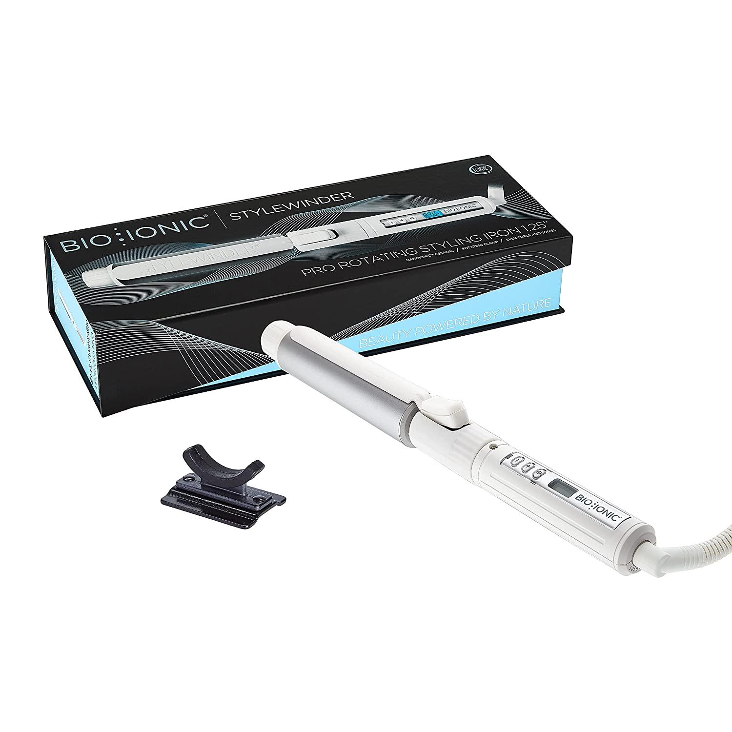 Bio Ionic Stylewinder 1.25 Rotating Styling Iron - Professional Hair ...