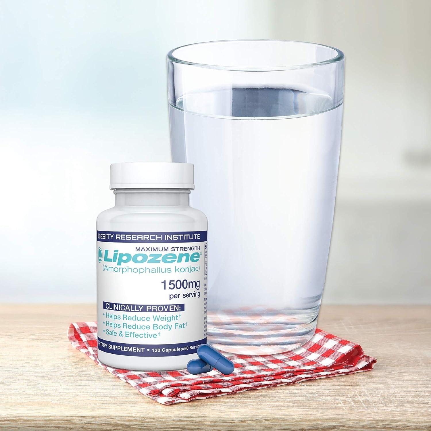 Lipozene Weight Loss Supplement - 30 Capsules - Fast Diet Pills for ...