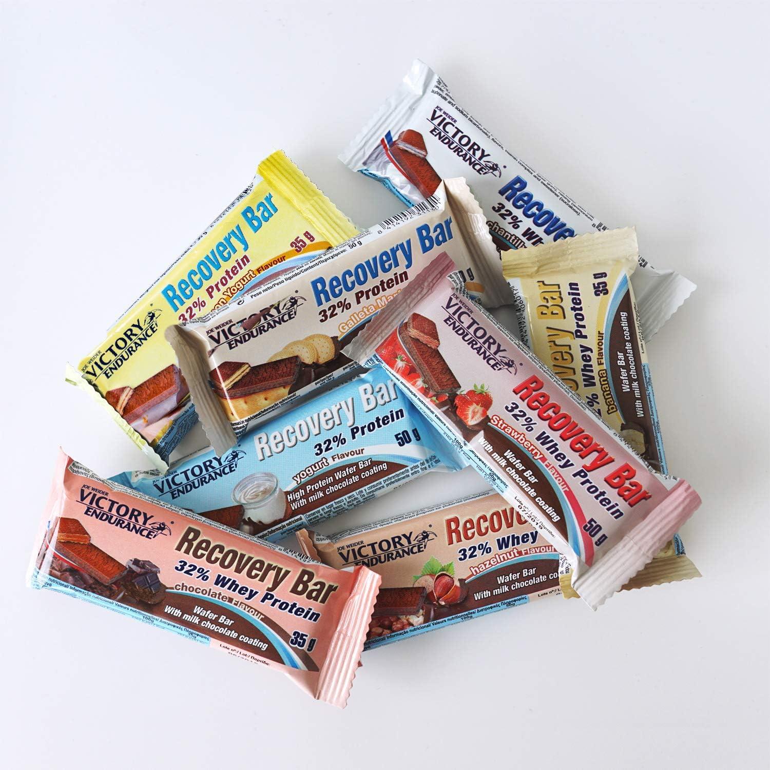 12 x Recovery Bar 32% Whey Protein 50g Strawberry | Buy Now with ...