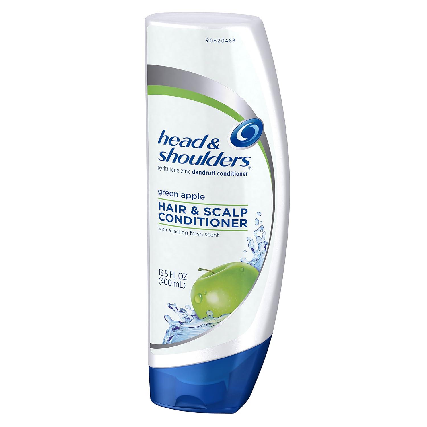 Head and Shoulders Green Apple Conditioner 13.5 Fl Oz - Refreshing ...