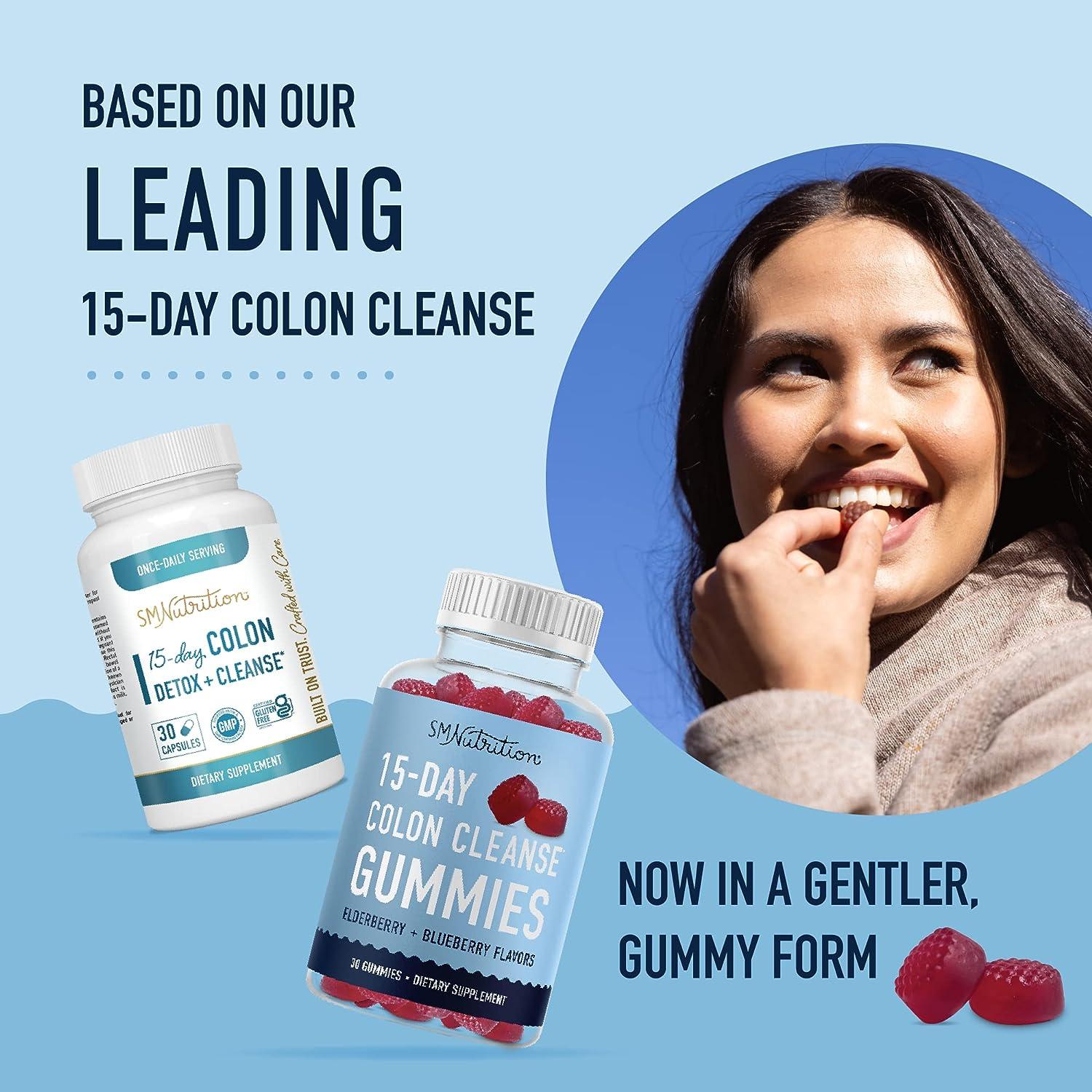 15 Day Colon Cleanse & Detox for Constipation Relief | Fiber ...