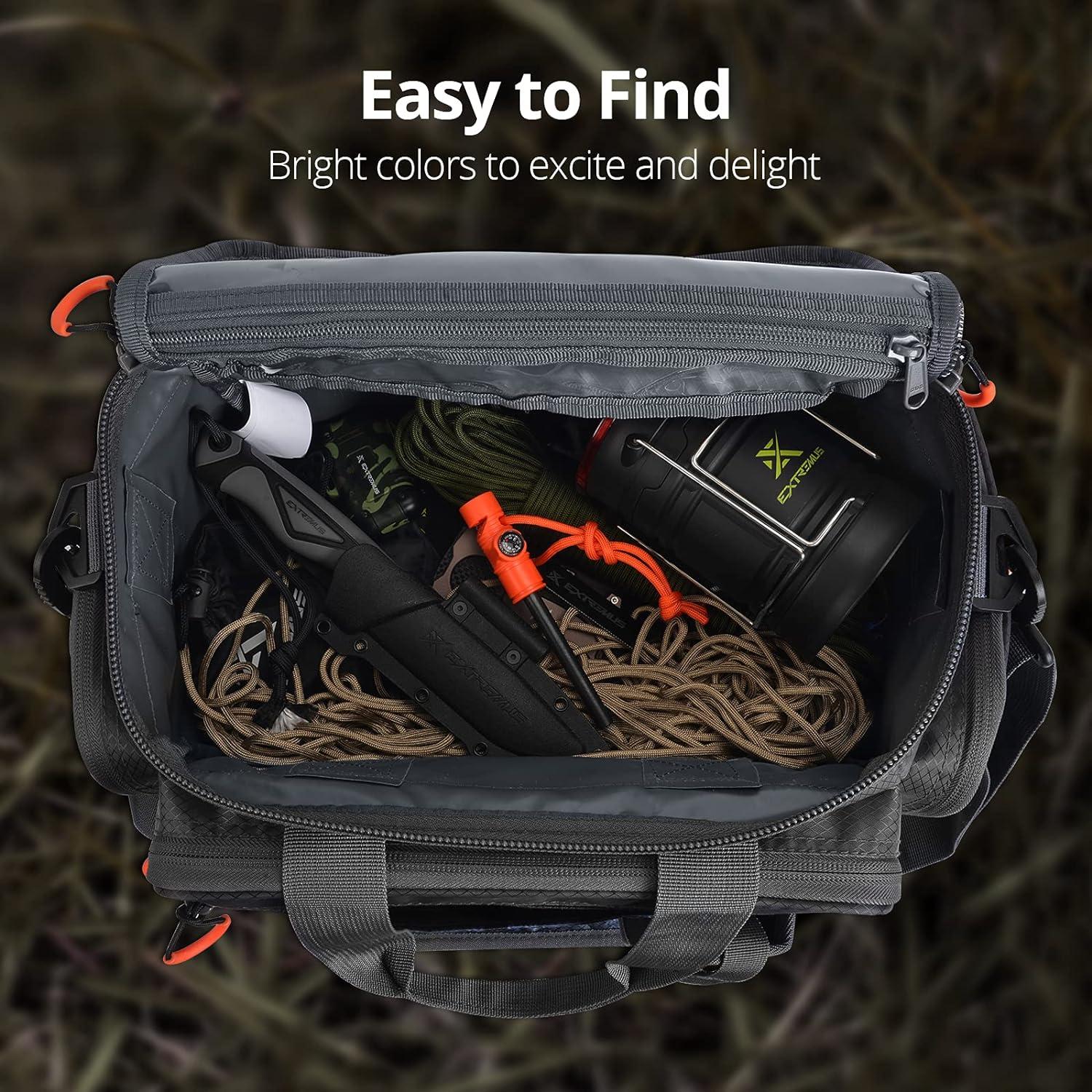 Extremus 6-in-1 Magnesium Fire Starter Set - 2 Pack Orange | High Temp ...