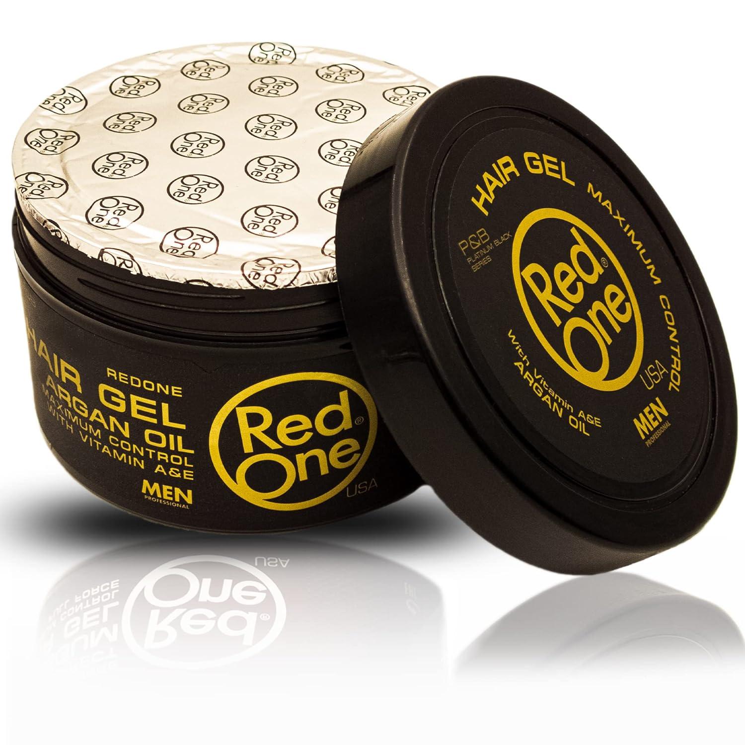 Buy Red One Argan Hairgel 450ml - Nourishing Hair Styling Gel for All ...