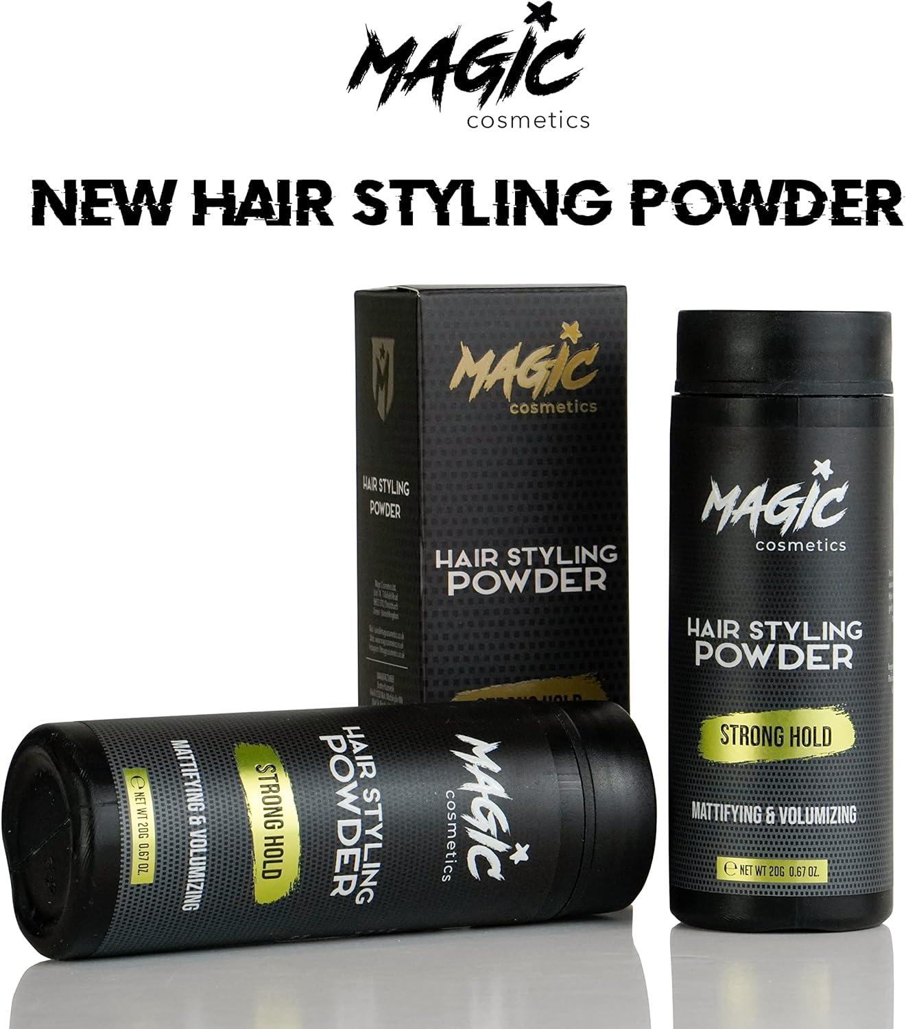 Magic Cosmetics Hair Styling Powder 20gr | Unisex Matt Look Anti ...