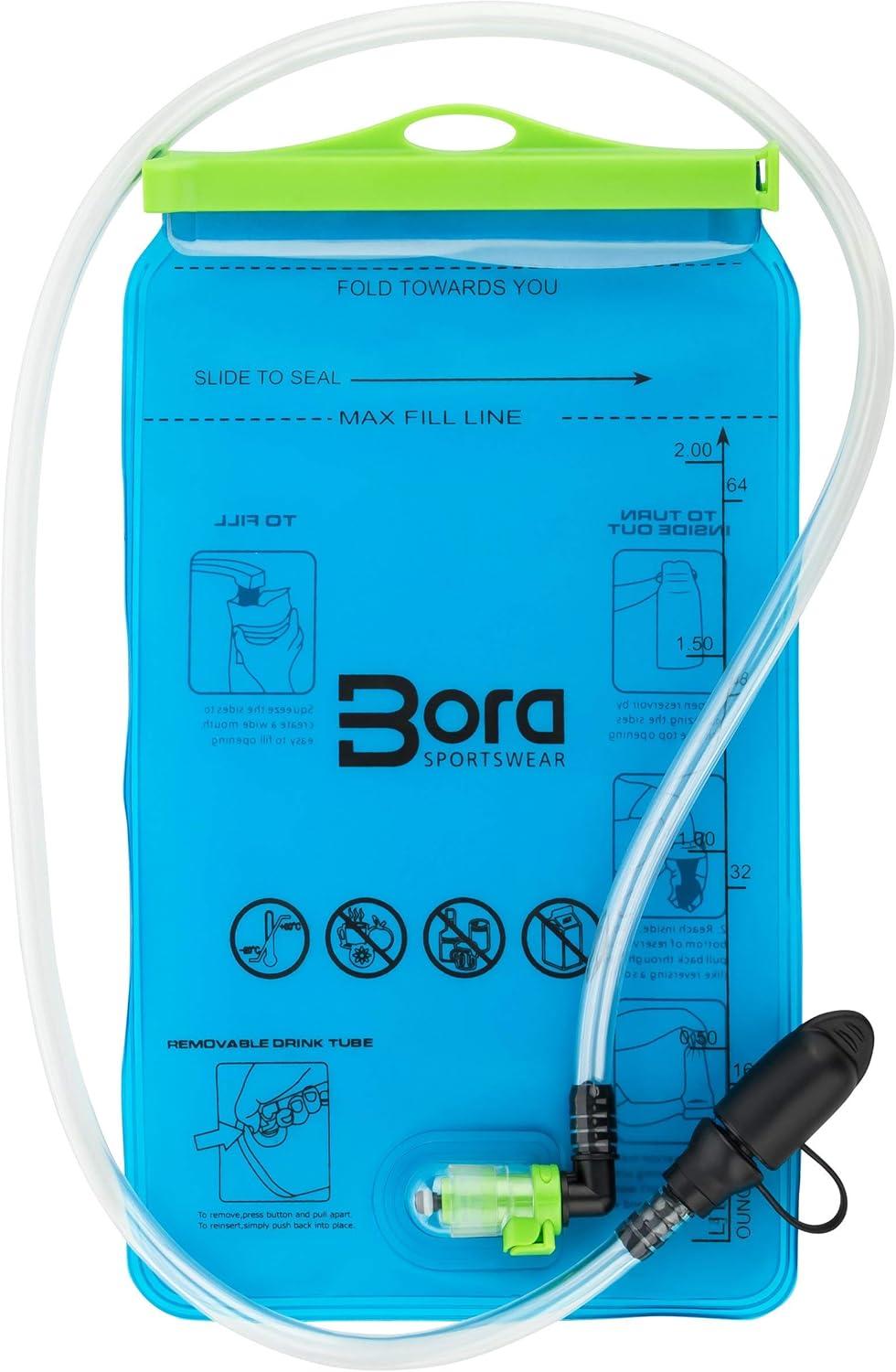 Buy BoraSports 2L Hydration Bladder - BPA-Free Antibacterial & Leak ...