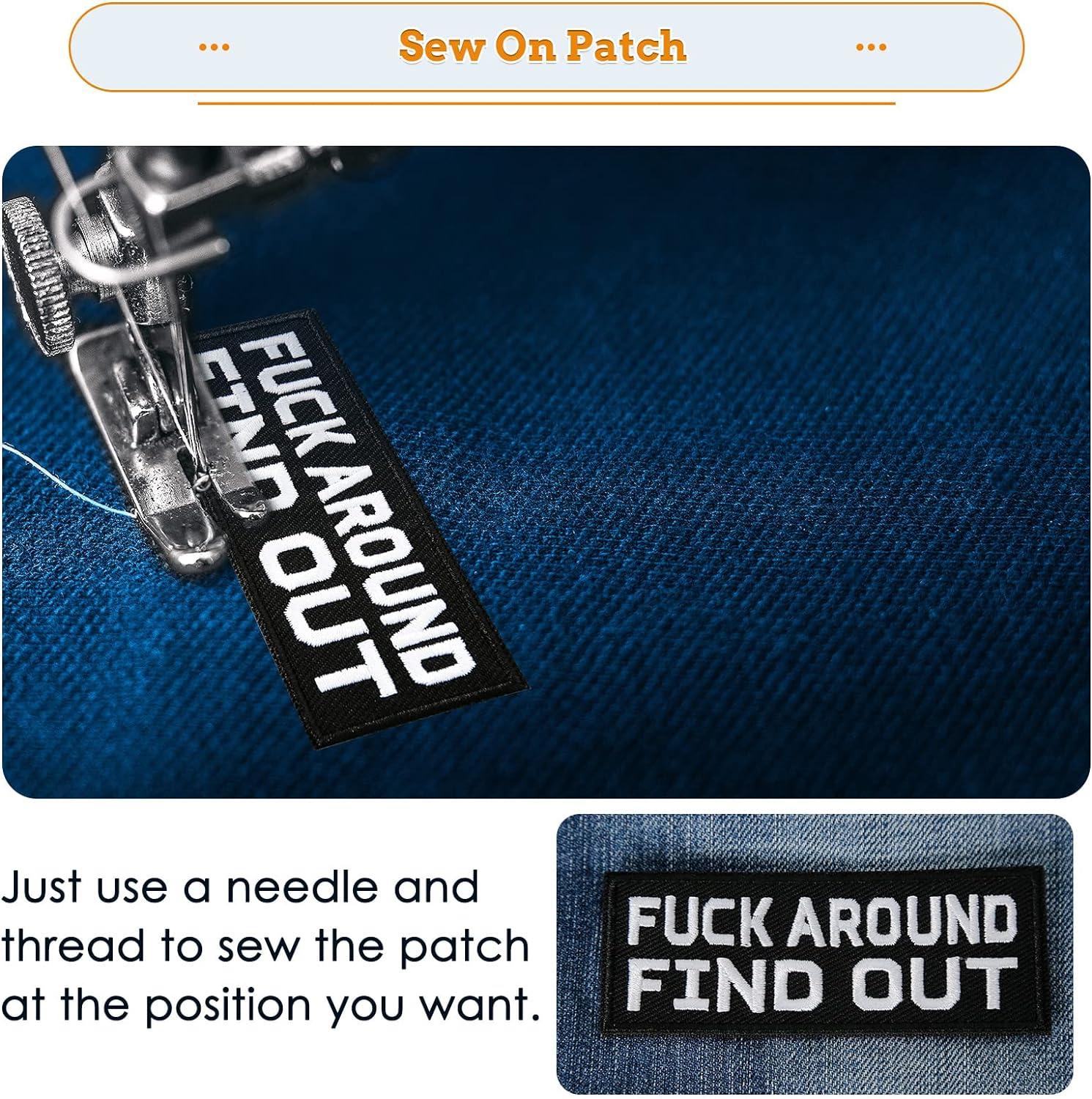 OCQOTAT Fuck Around and Find Out Patches - 3 Pack Funny Tactical Morale ...