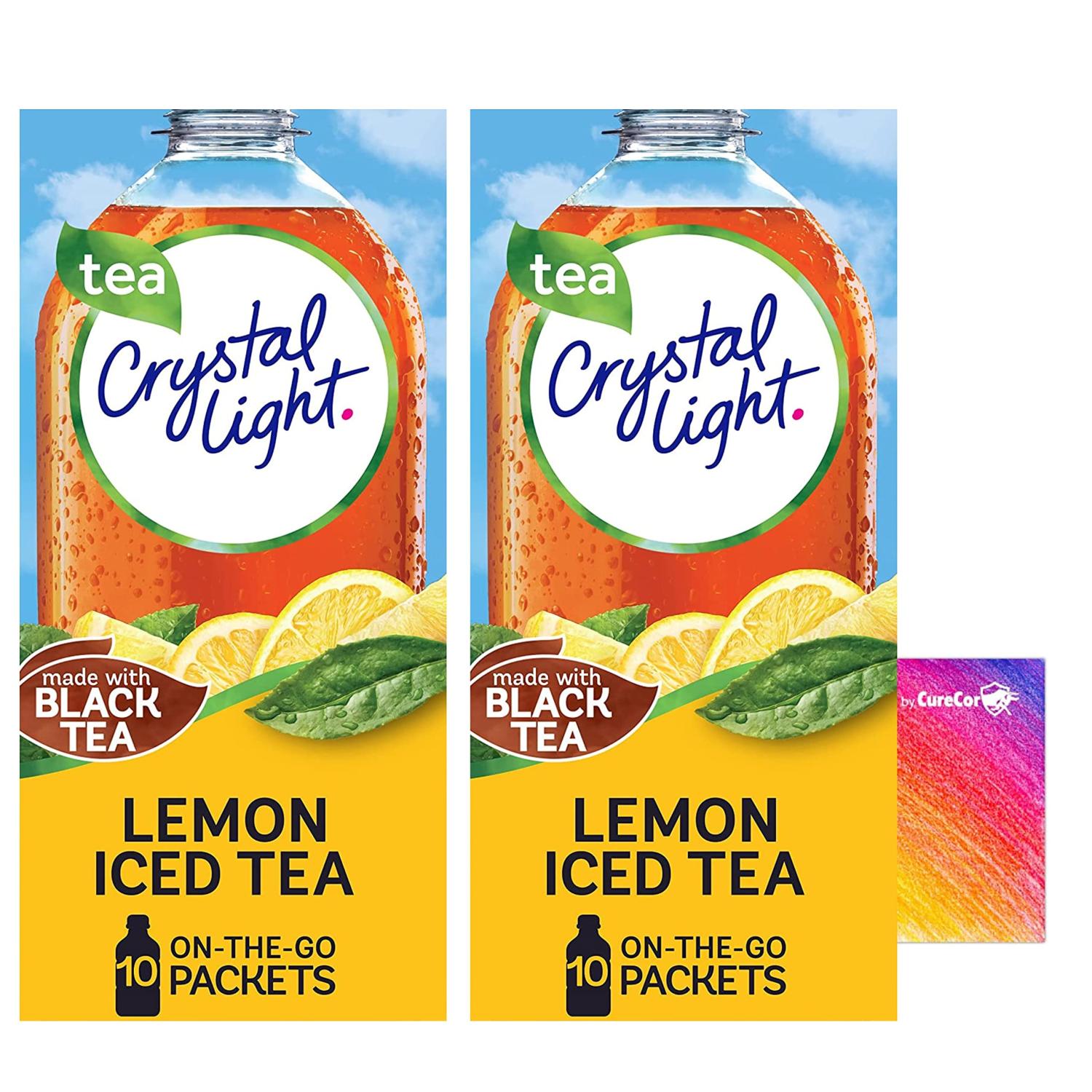Buy Crystal Light On The Go Lemon Iced Tea - Sugar-Free Drink Mix (2 ...