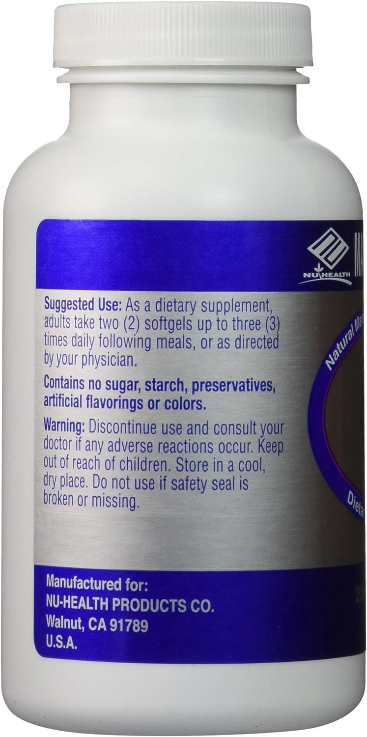Nu Health Marine Lipid Nu-11 Dietary Supplement - 200 Softgels | Buy ...