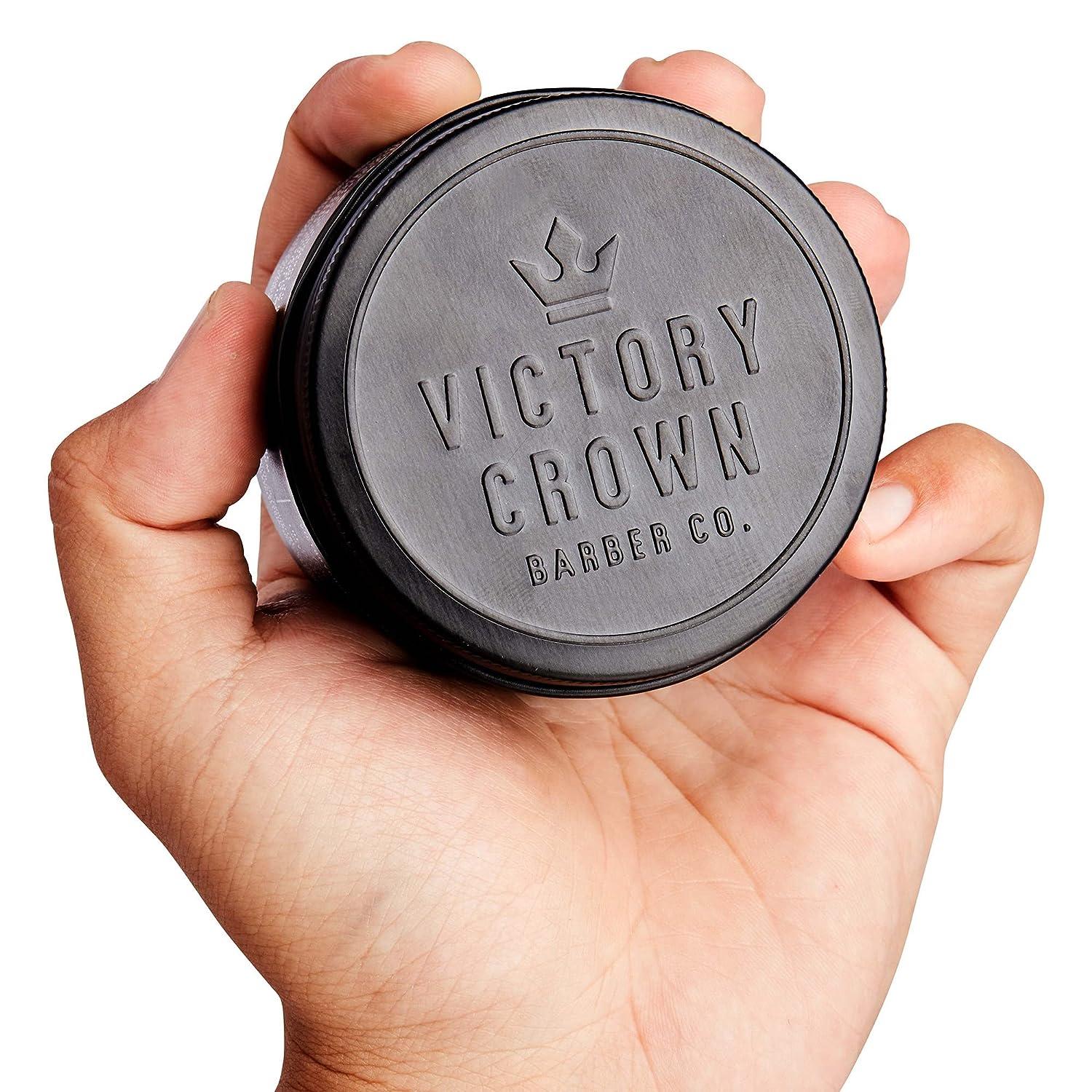 Victory Crown Slick Pomade for Men - 3.4oz | High Shine & Hold | Non ...