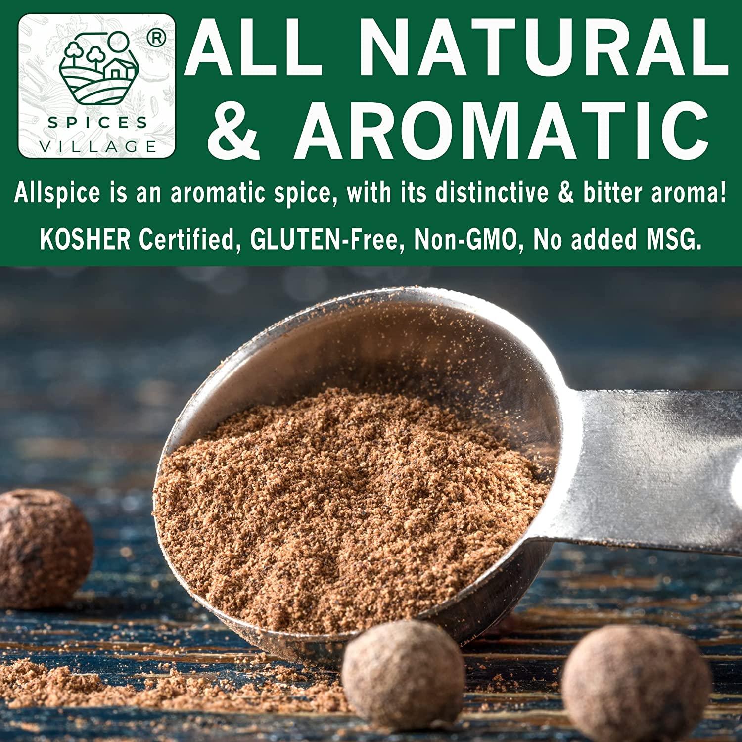 Spices Village Ground Allspice (8 oz) - Fresh Jamaican Pimento Seeds ...
