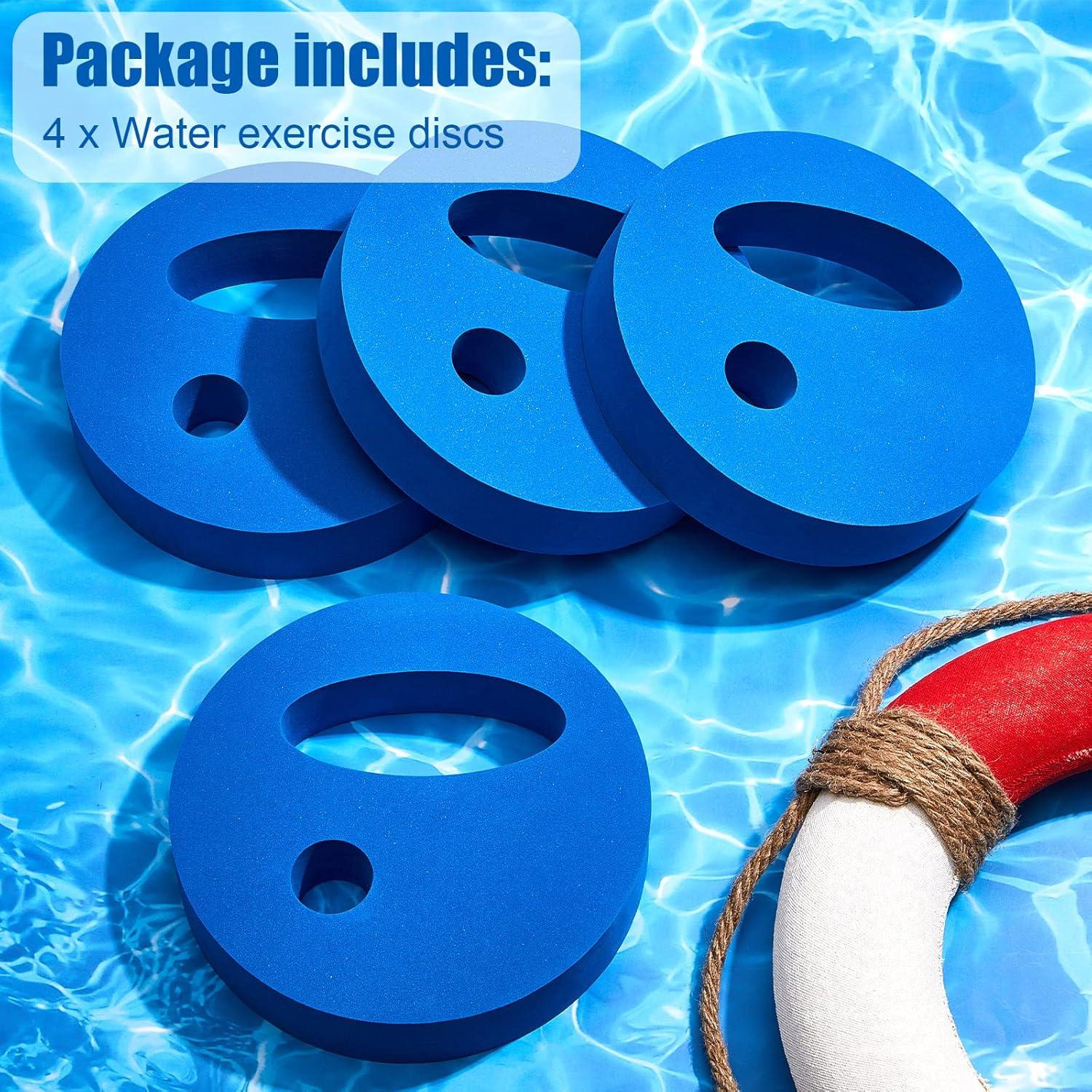 Water Exercise Pans & Weights | Eva Foam Pool Aerobics Set - 17.1 cm ...