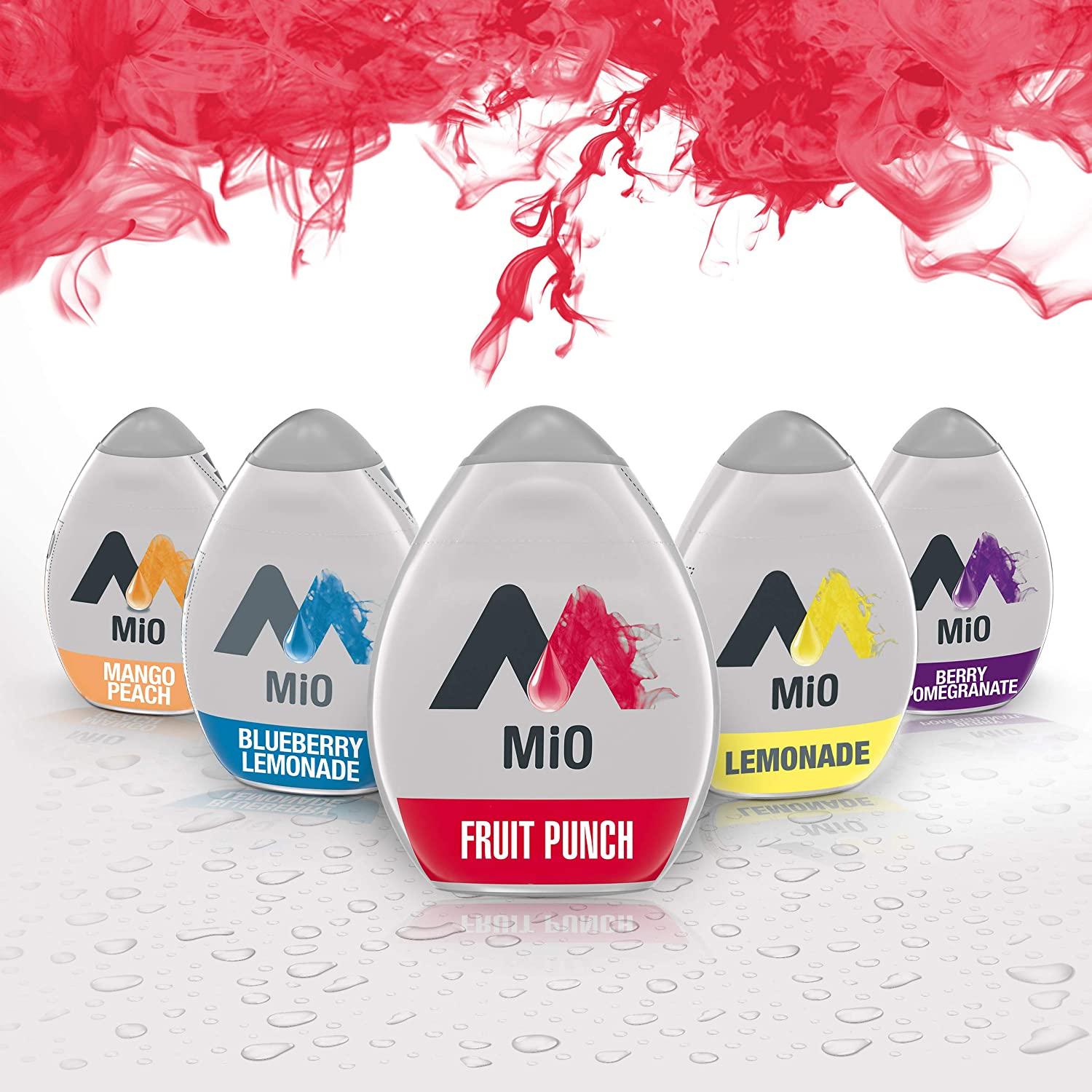 Mio Fruit Punch Liquid Water Enhancer Drink Mix (1.62 Ounce Bottle ...